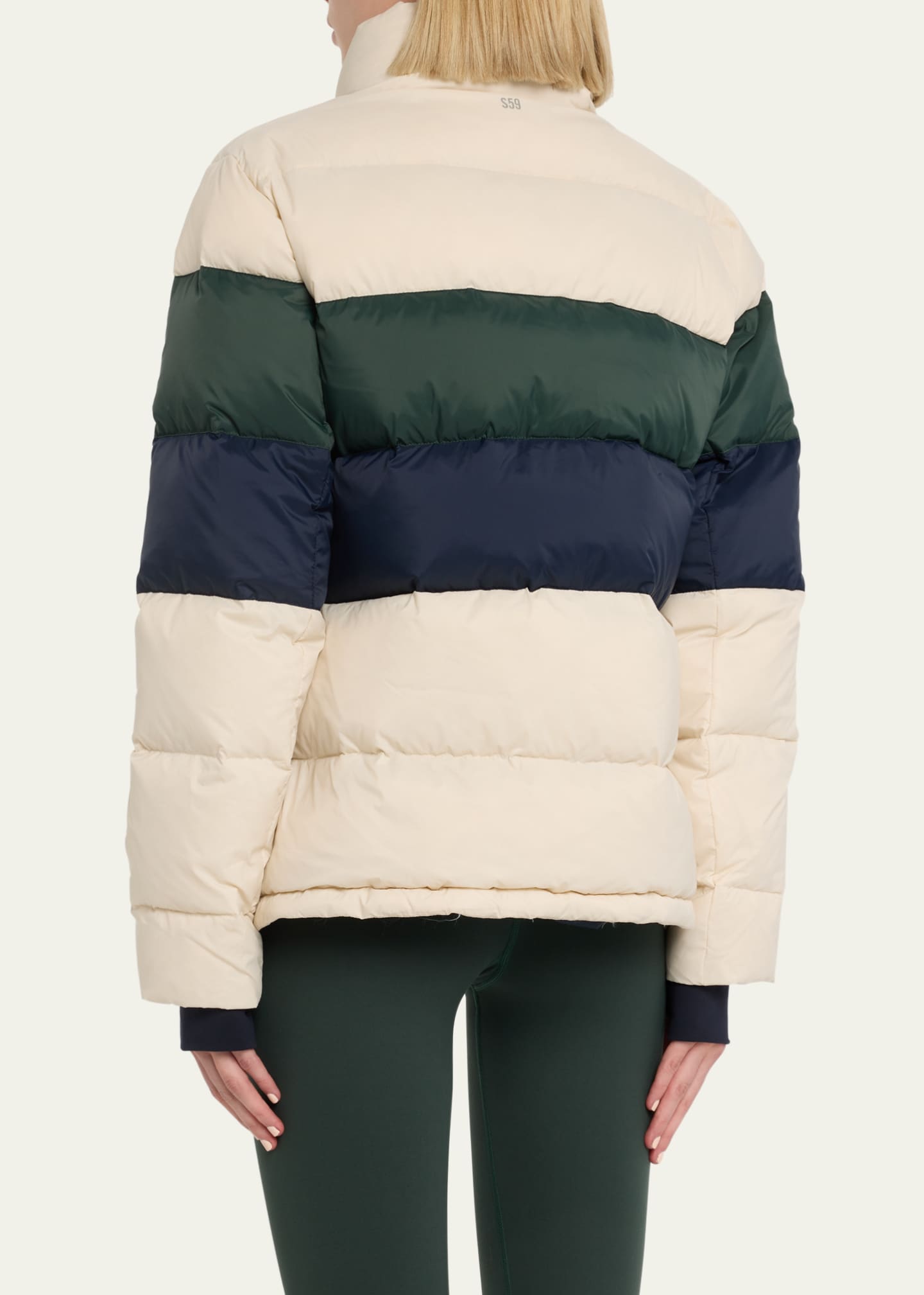 Splits59 Arden Colorblock Puffer Jacket - Bergdorf Goodman
