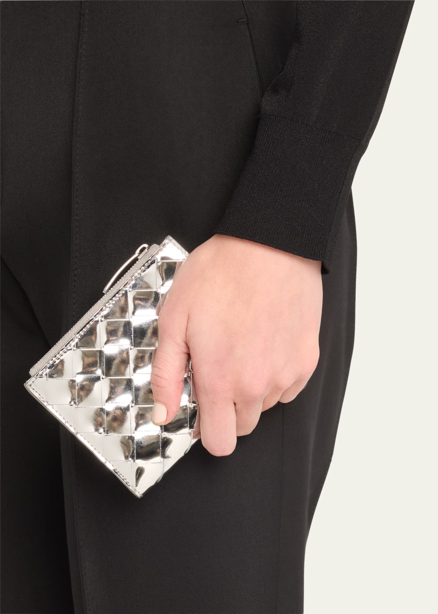 Bottega Veneta Small Intrecciato Bifold Zip Wallet - Bergdorf Goodman