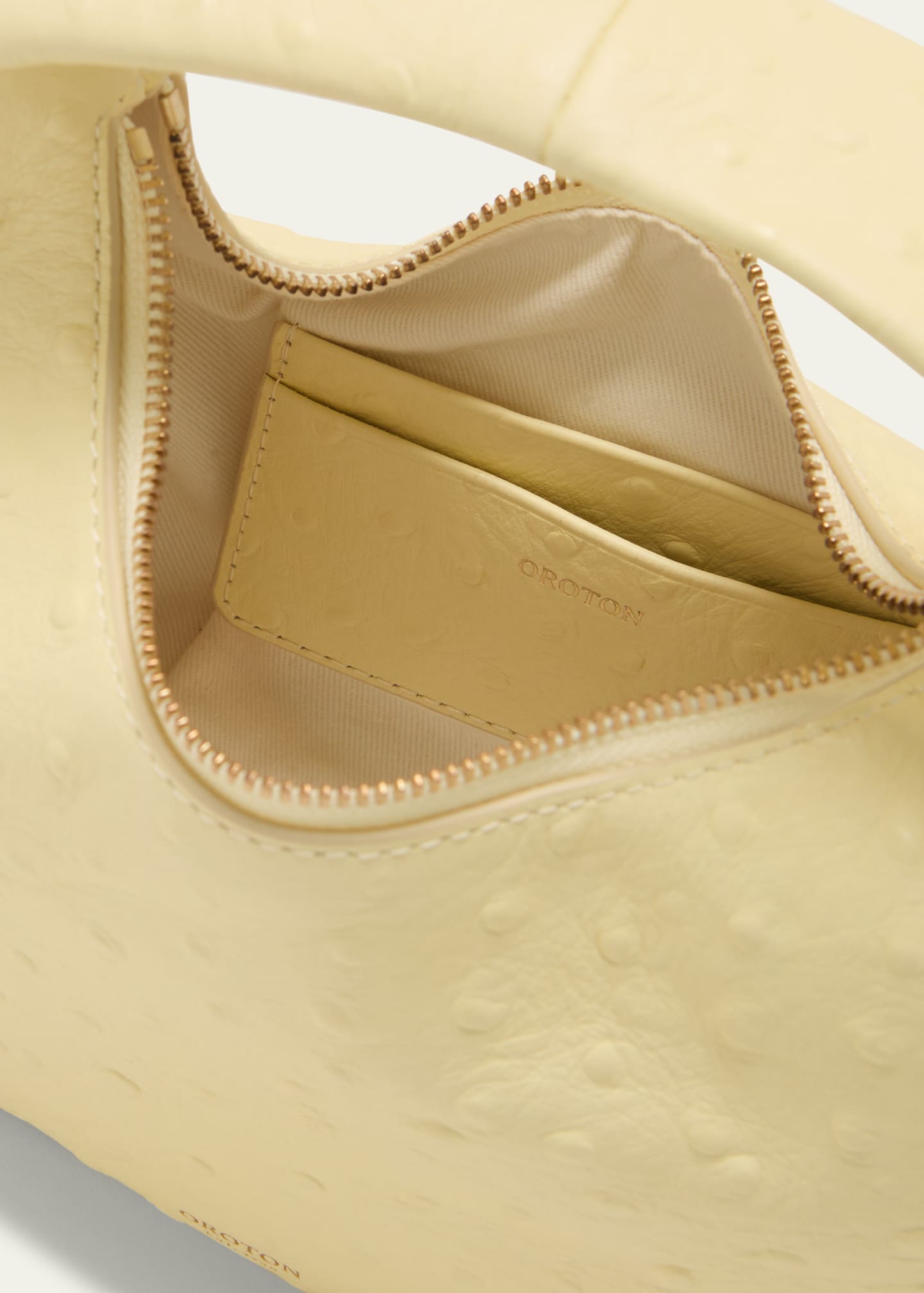 Oroton Clara Small Textured Top-Handle Bag - Bergdorf Goodman