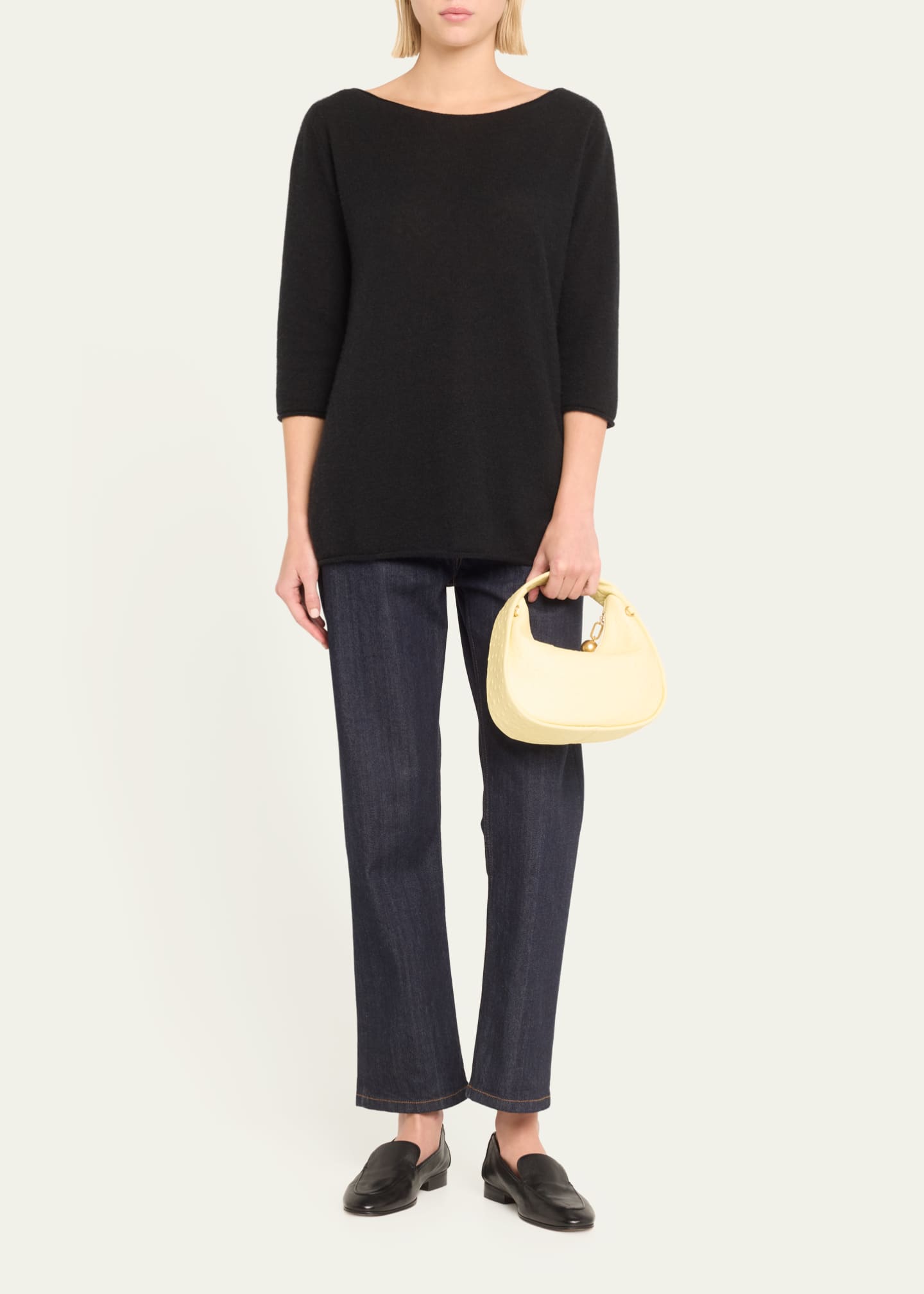 Oroton Clara Small Textured Top-Handle Bag - Bergdorf Goodman