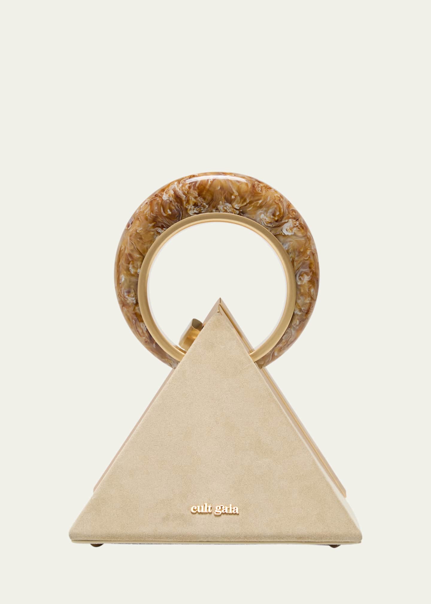 Cult Gaia Thalia Pyramid Top-Handle Bag - Bergdorf Goodman