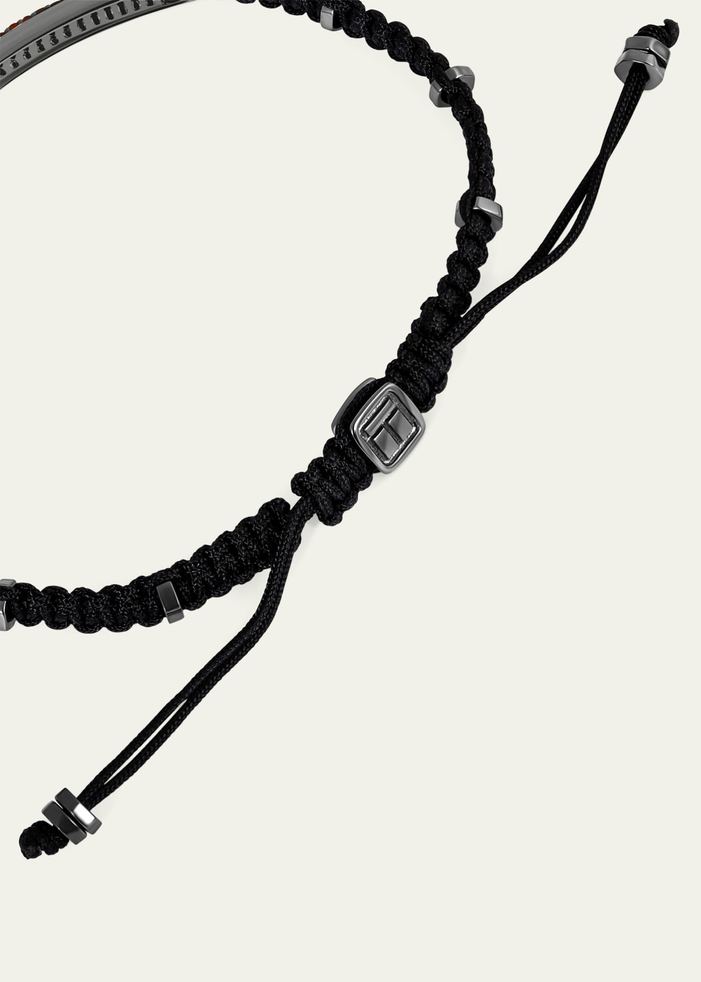 Tateossian Men's Windsor Macrame Pull Bracelet with Rubies - Bergdorf ...