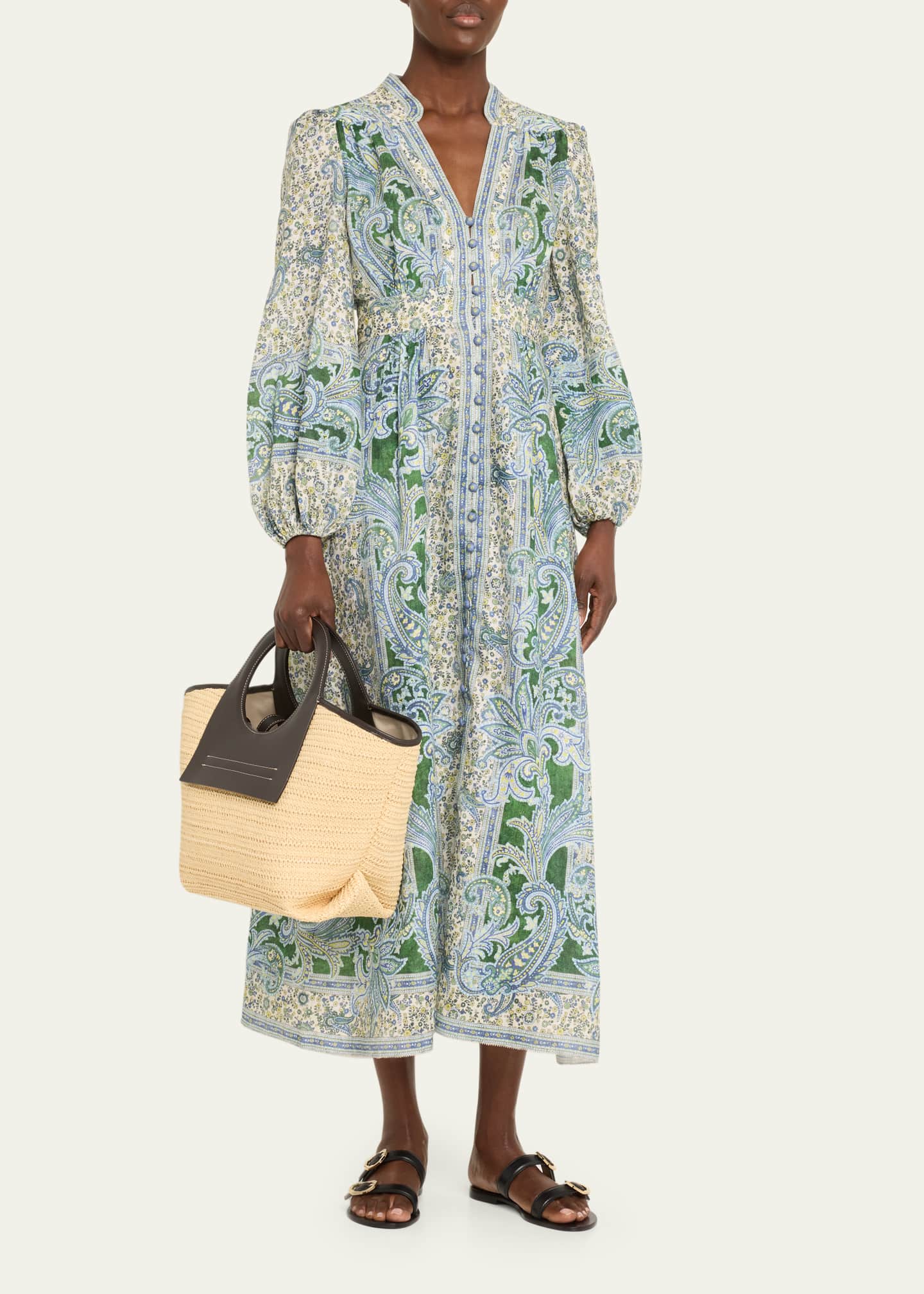HEREU Cala Small Raffia Tote Bag - Bergdorf Goodman