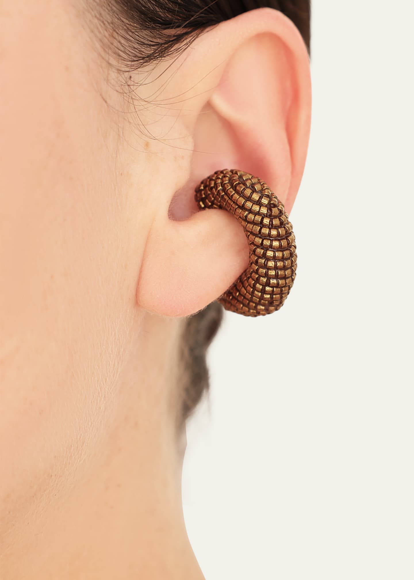 Susana Vega Ora Beaded Ear Cuff in Bronze, Single - Bergdorf Goodman