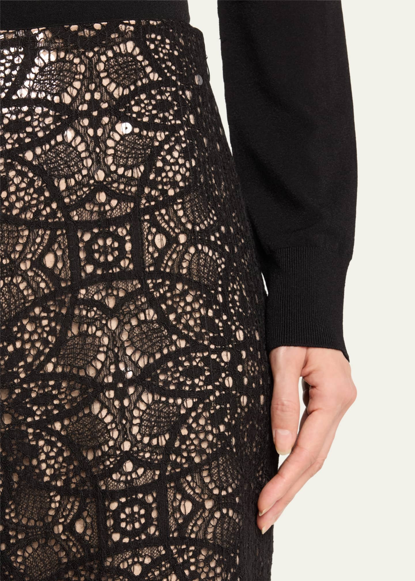 Kobi Halperin Piper Lace Flare Pants - Bergdorf Goodman