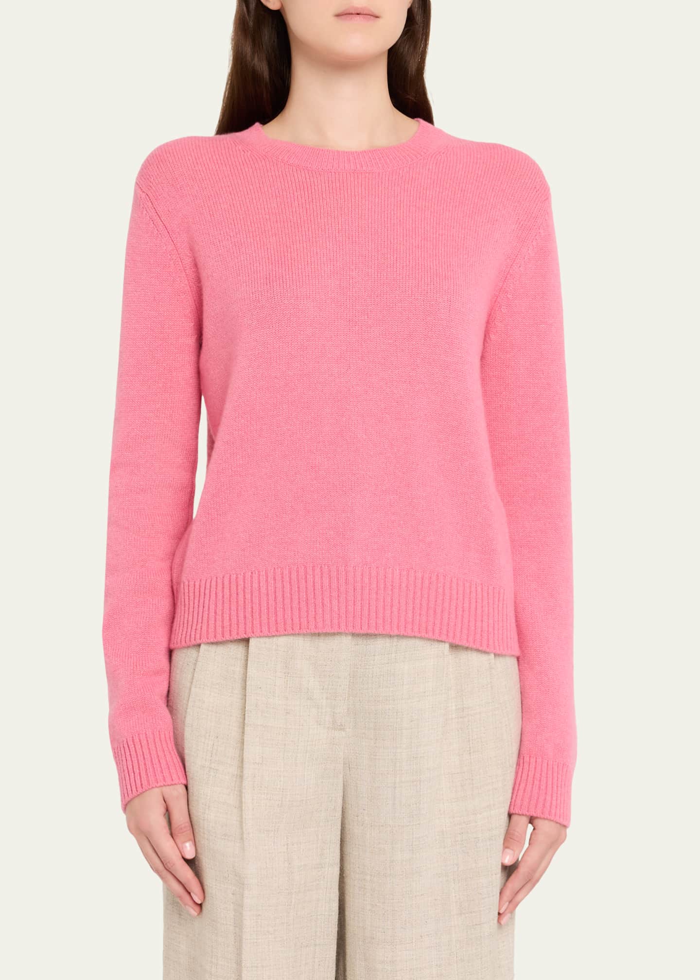 Lisa Yang The Mable Cashmere Cropped Sweater - Bergdorf Goodman