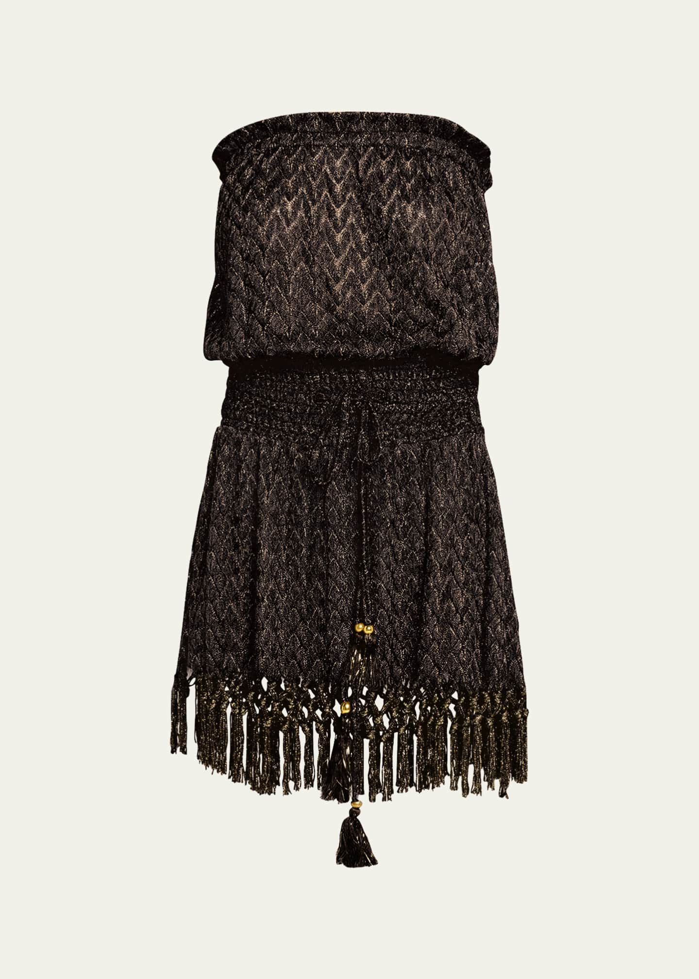 Ramy Brook Lauryn Strapless Crochet Mini Dress Bergdorf Goodman