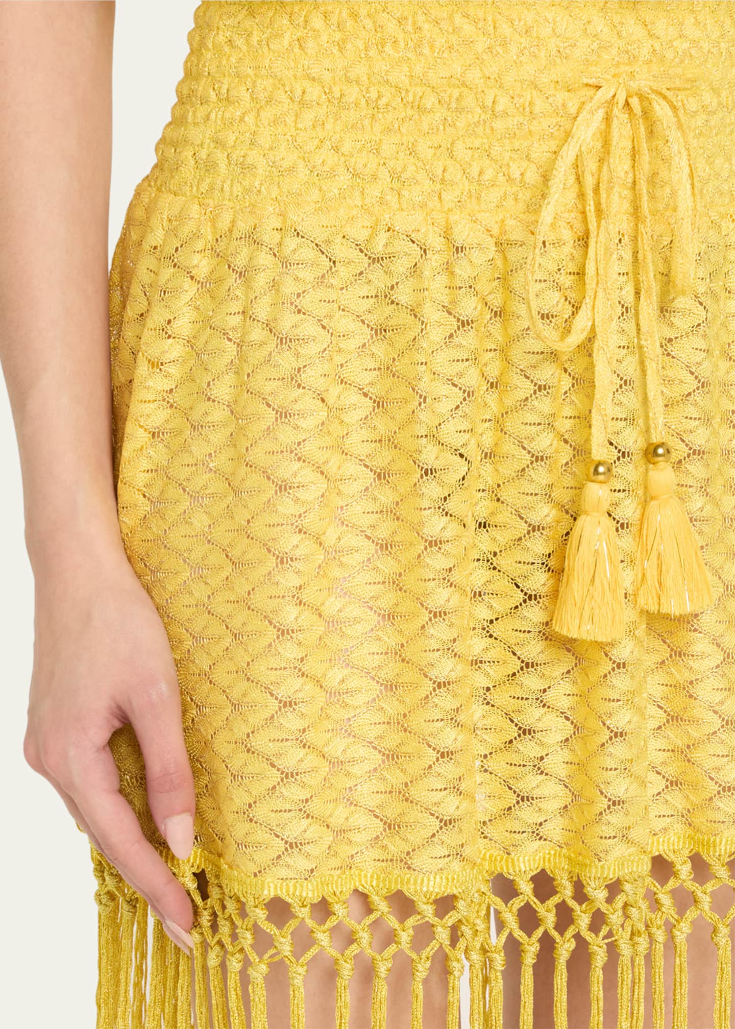 Ramy Brook Lauryn Strapless Crochet Mini Dress Bergdorf Goodman