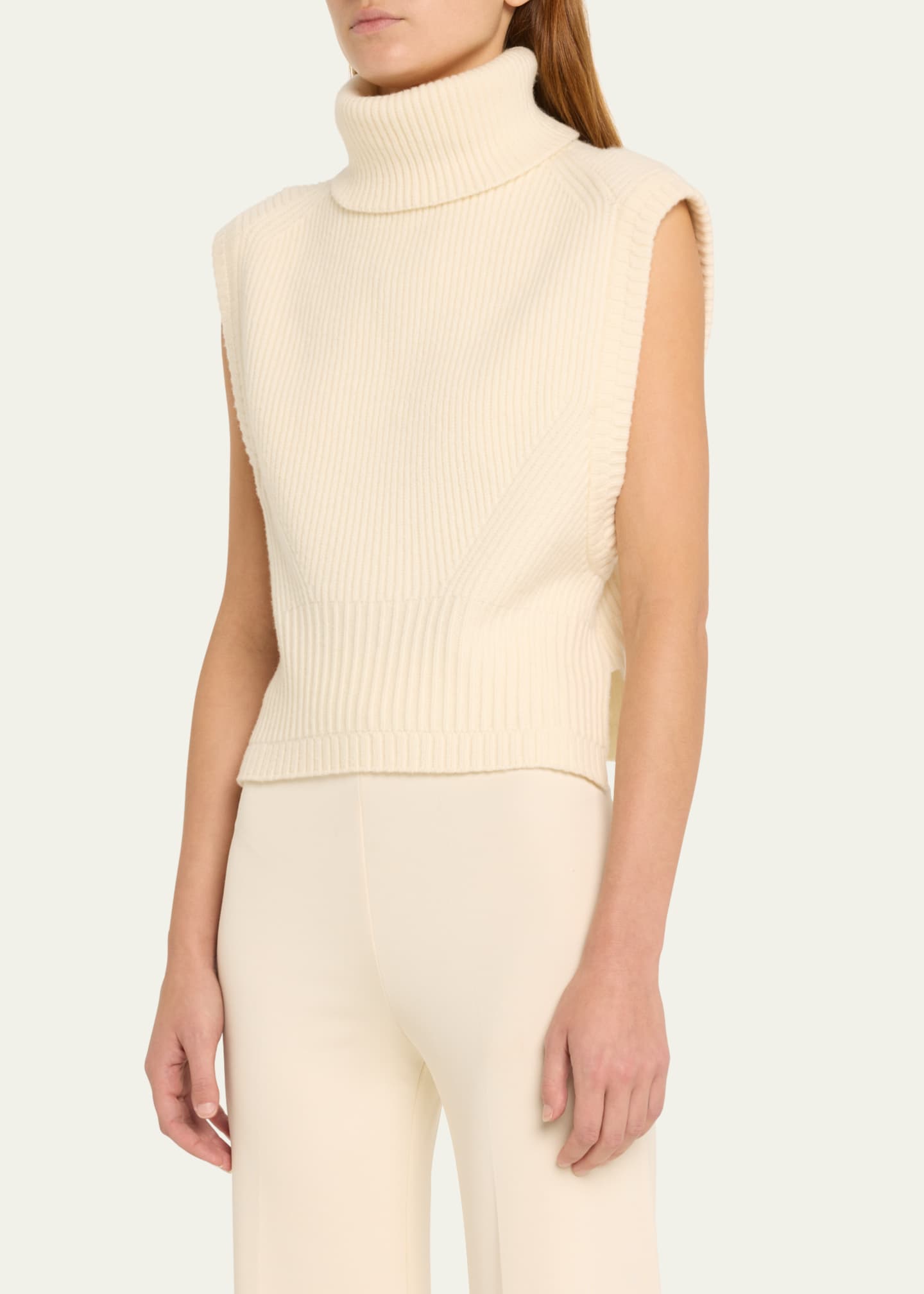 SIMKHAI Maple Cashmere and Wool Turtleneck Sweater - Bergdorf Goodman