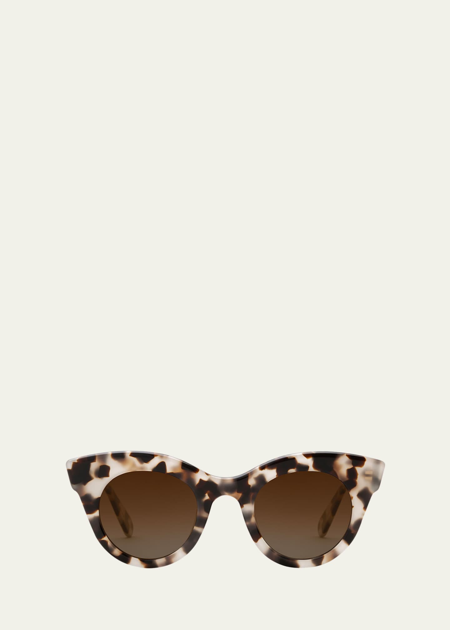 KREWE Olivia Patterned Acetate Cat-Eye Sunglasses - Bergdorf Goodman