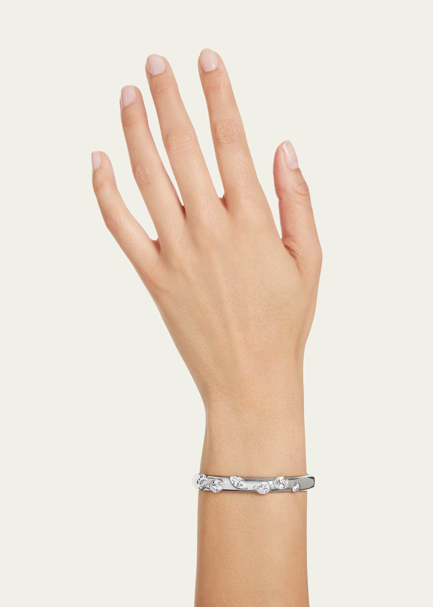 SWAROVSKI Dextera Mix-Cut Crystal Bangle Bracelet - Bergdorf Goodman