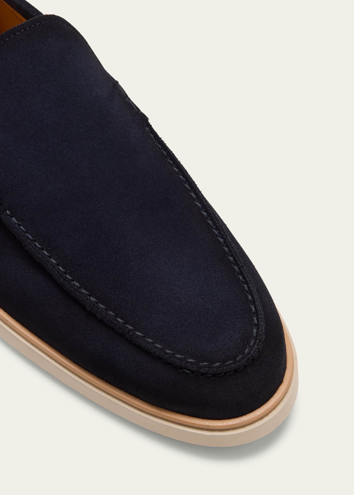 Magnanni Men's Lourenco Leather Boat Shoes - Bergdorf Goodman