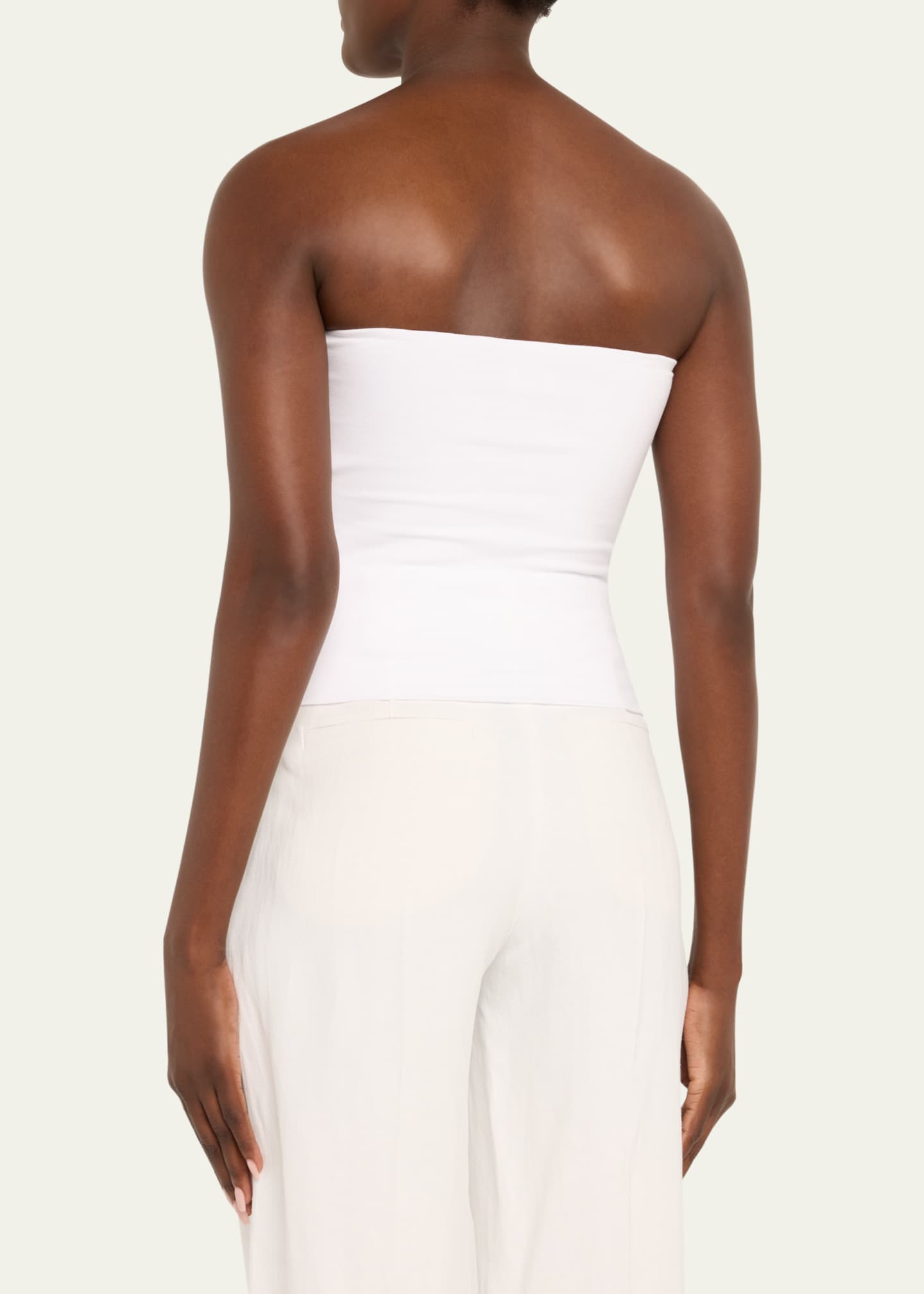 Brunello Cucinelli Cropped Tube Top - Bergdorf Goodman
