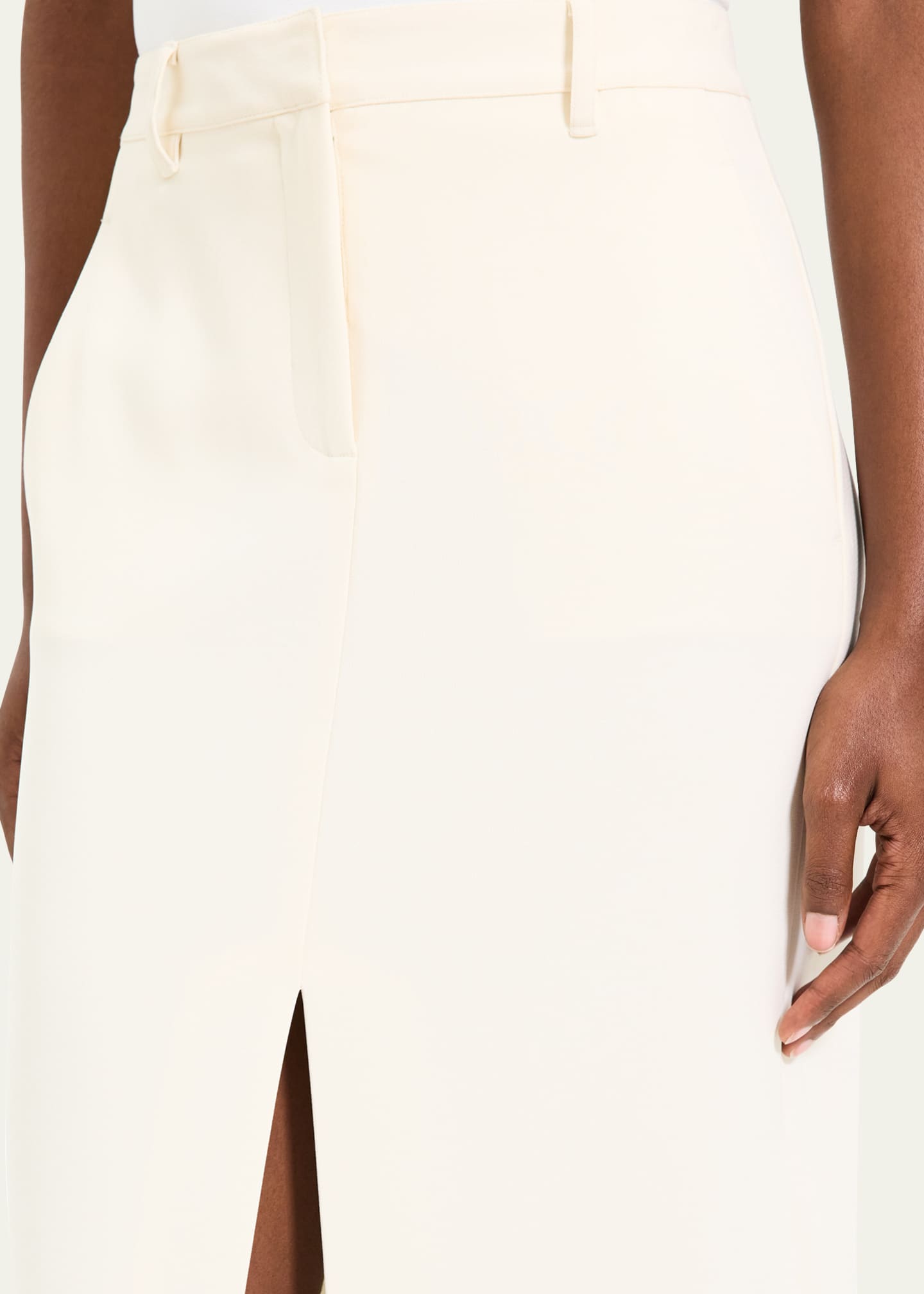 Theory Admiral Crepe Midi Trouser Skirt - Bergdorf Goodman