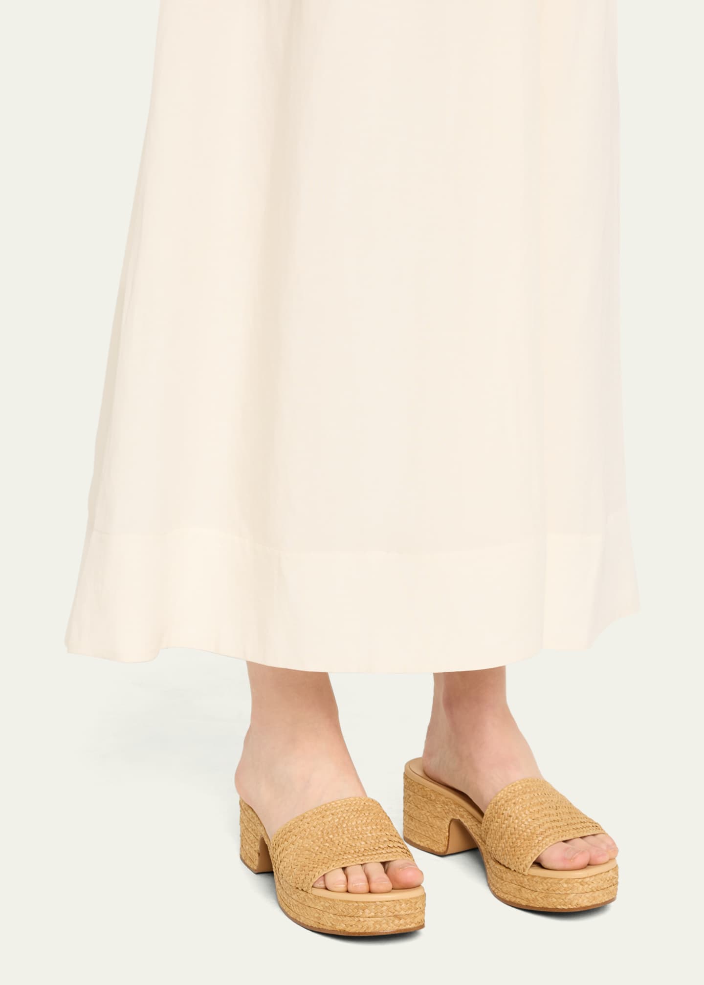 Vince Margo Woven Raffia Sandals - Bergdorf Goodman