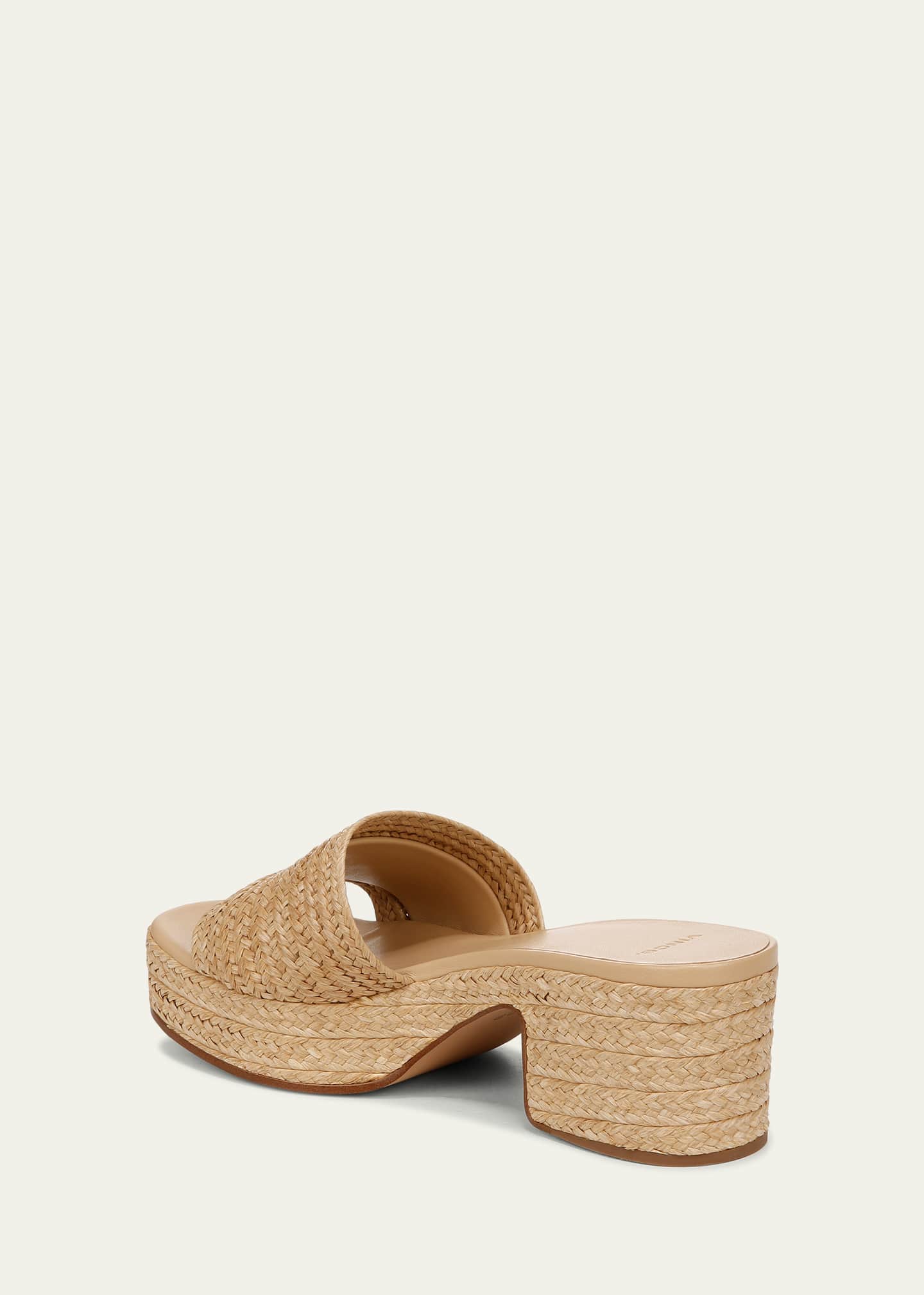 Vince Margo Woven Raffia Sandals - Bergdorf Goodman