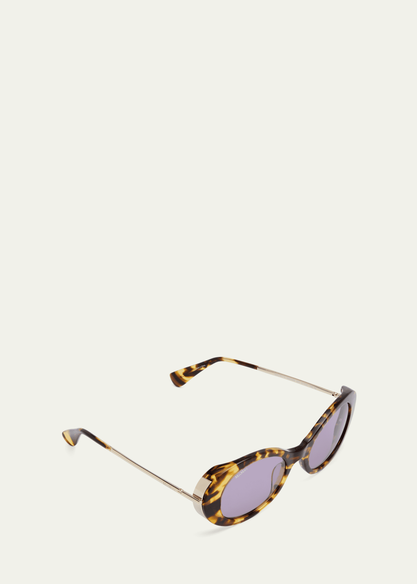 Max Mara Malibu10 Acetate & Metal Round Sunglasses - Bergdorf Goodman