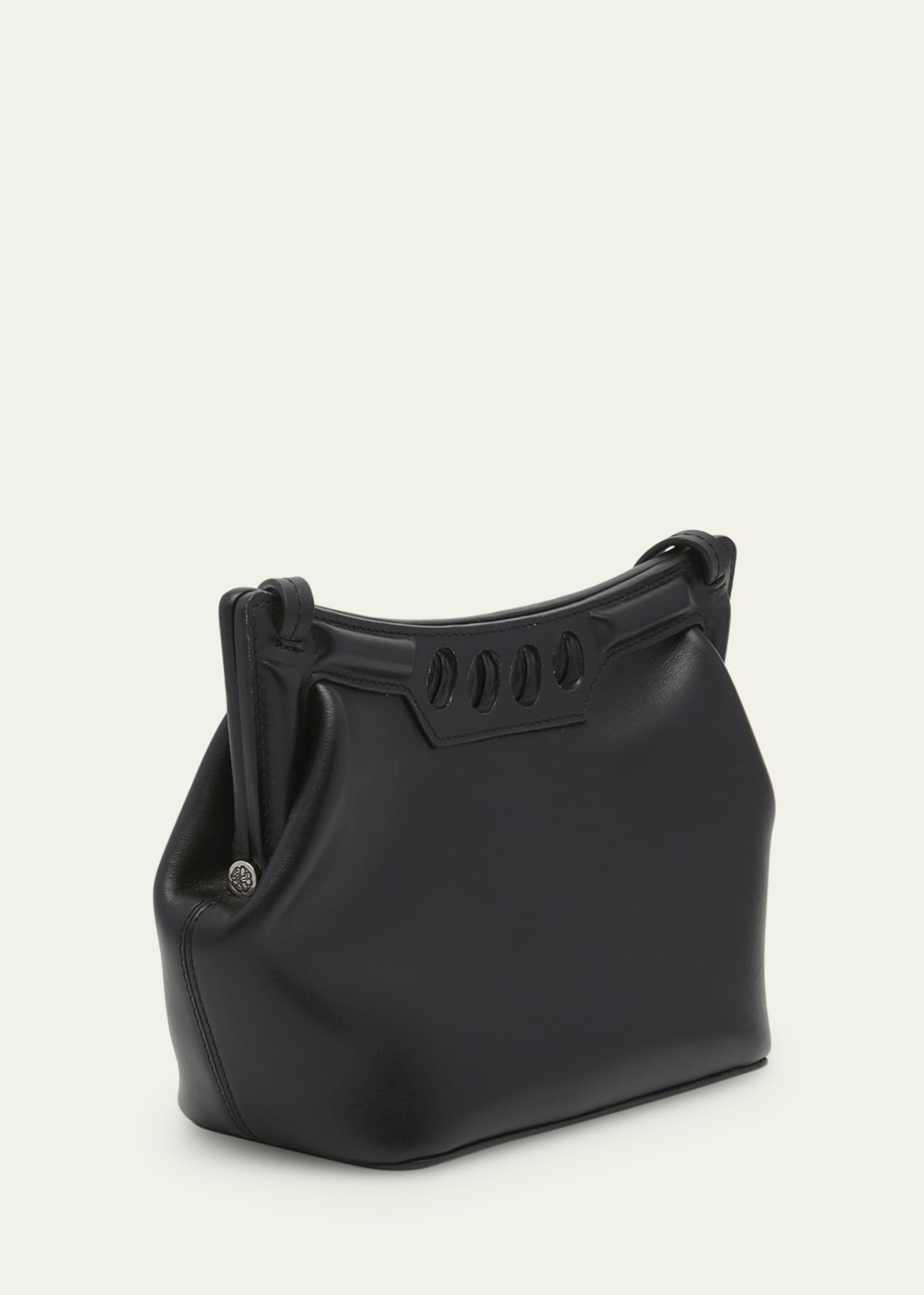 Alexander McQueen The Peak Mini Leather Shoulder Bag - Bergdorf Goodman