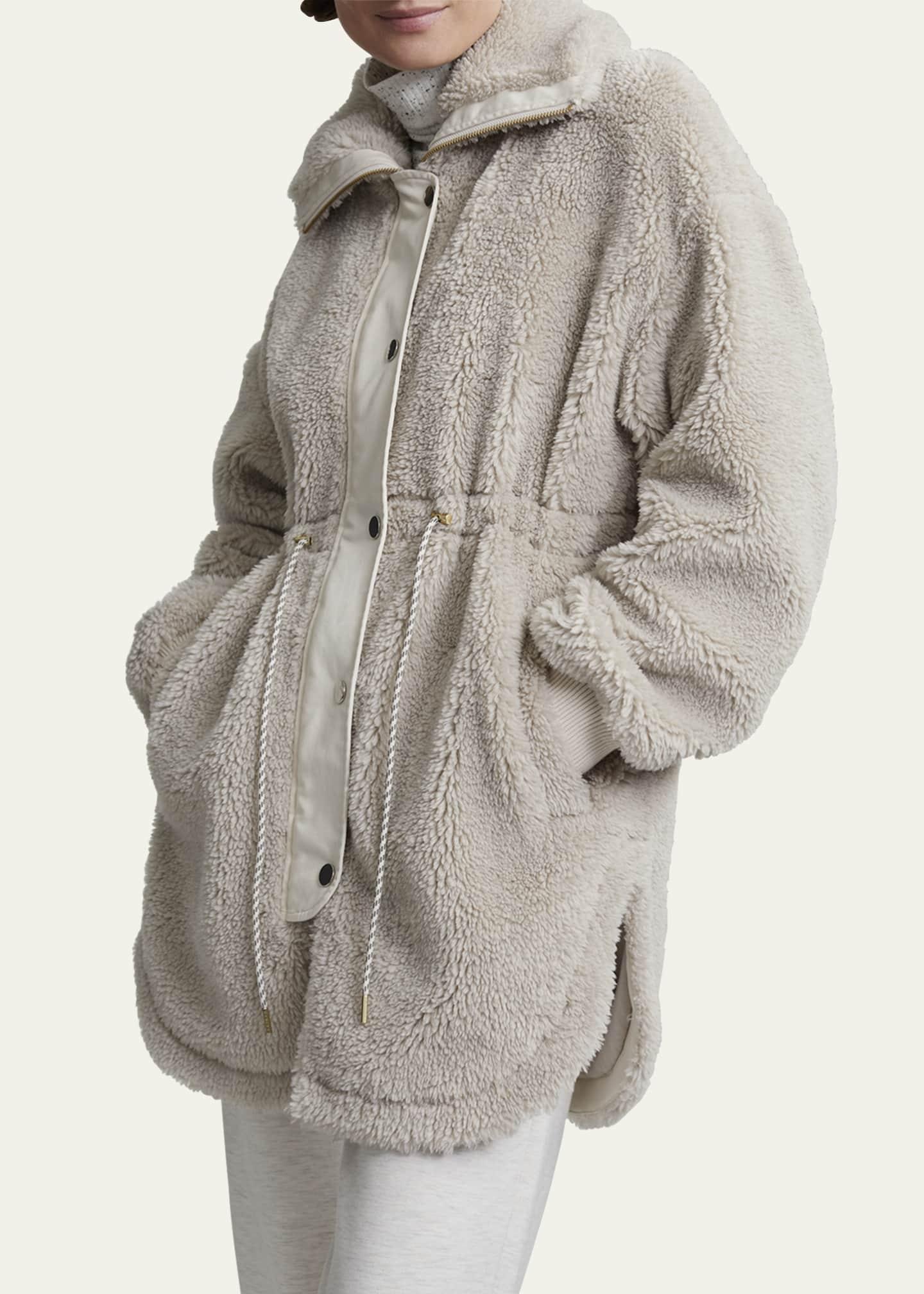 Varley Jamie Sherpa Coat - Bergdorf Goodman