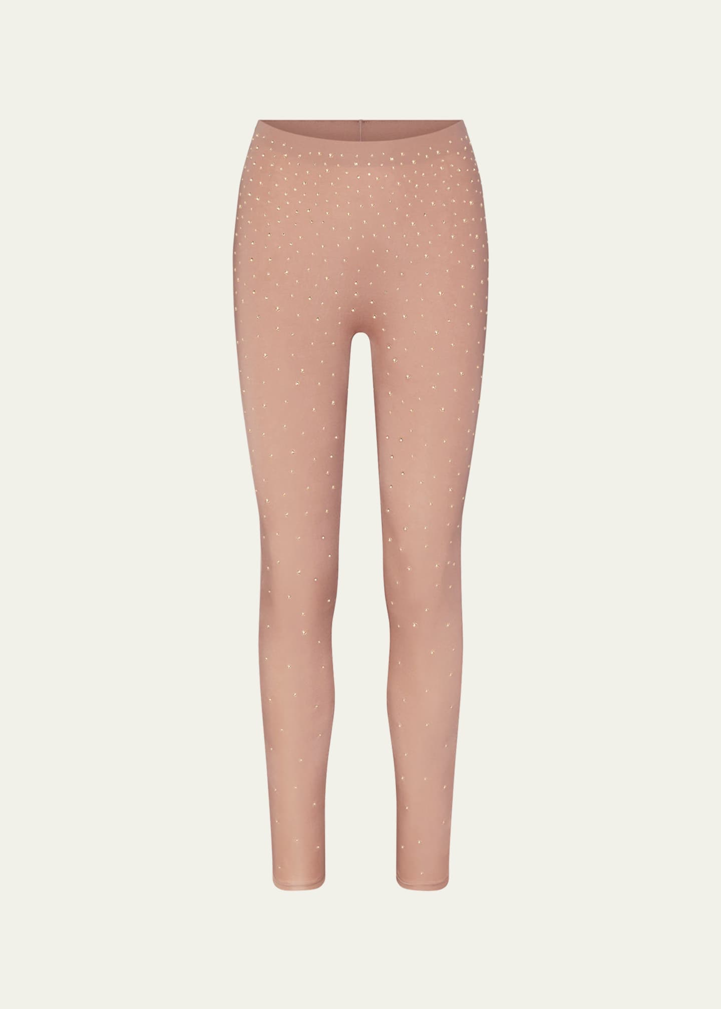 SWAROVSKI x SKIMS Jelly Sheer Crystal-Embellished Leggings - Bergdorf ...