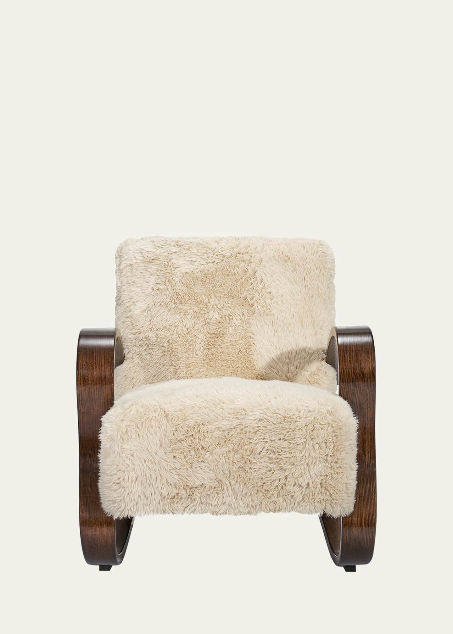 Interlude Home Milan Faux Fur Lounge Chair - Bergdorf Goodman