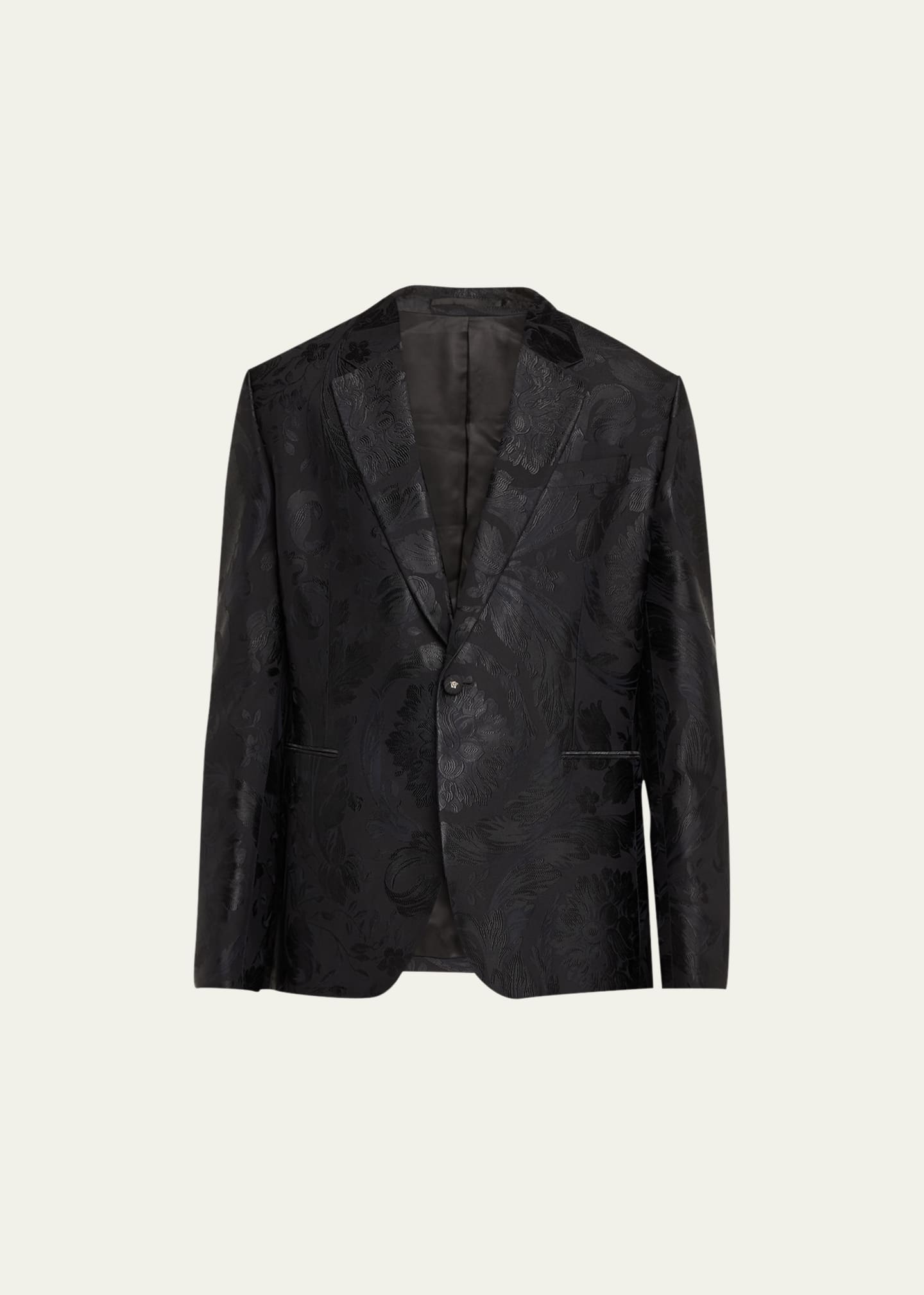 Versace Men's Barocco Jacquard Tuxedo Jacket - Bergdorf Goodman