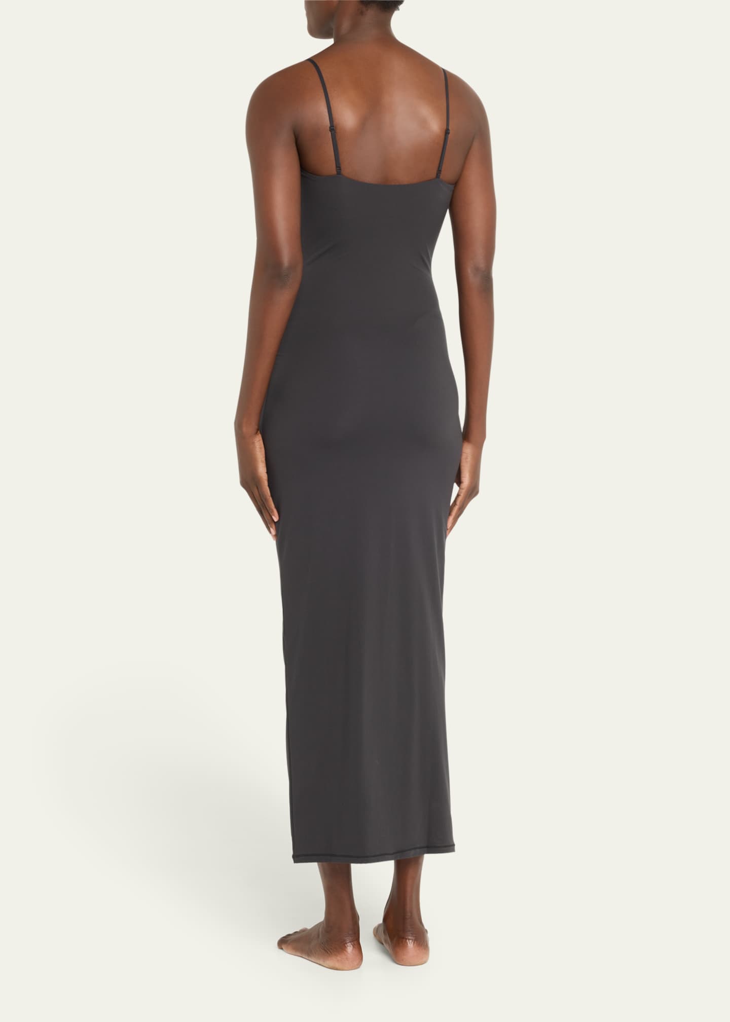 SKIMS Fits Everybody Sleeveless Scoop-Neck Maxi Dress - Bergdorf Goodman