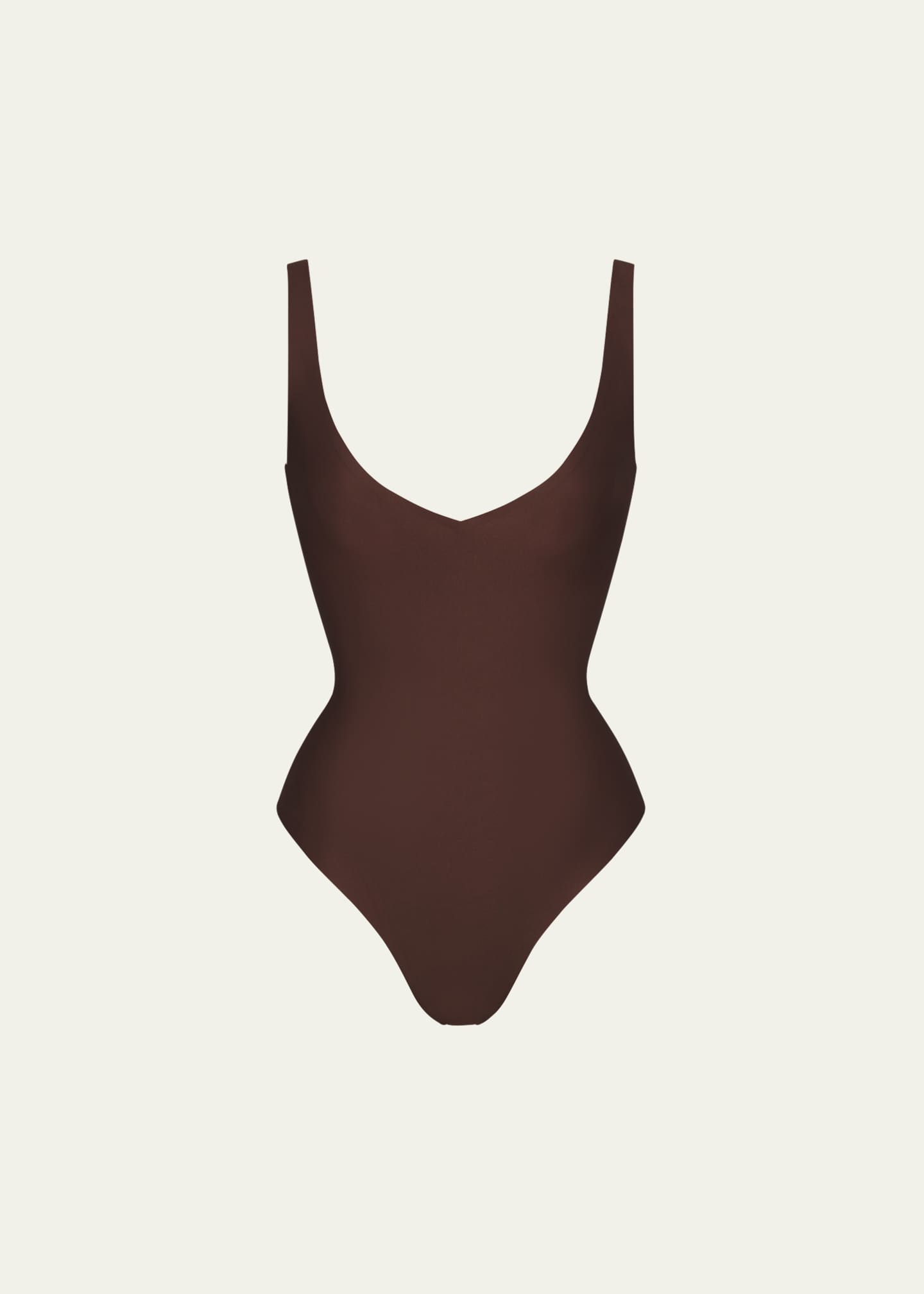 SKIMS SKIMS Body Sleeveless Plunge Thong Bodysuit - Bergdorf Goodman