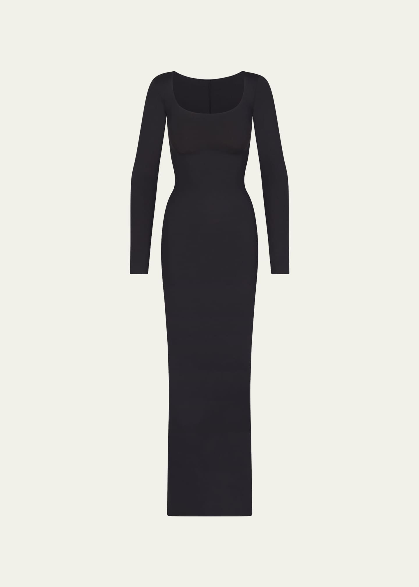 SKIMS SKIMS Body Shaping Long-Sleeve Maxi Slip Dress - Bergdorf Goodman
