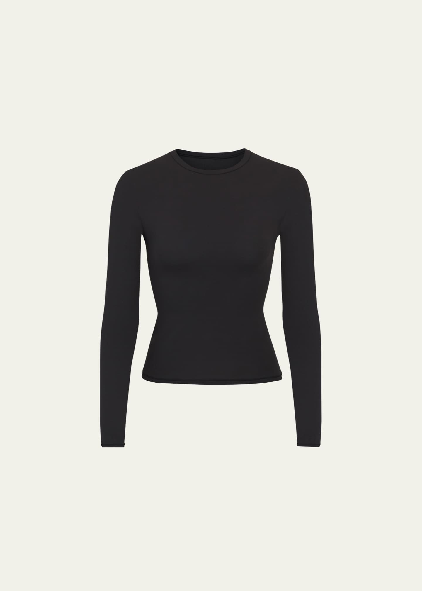 SKIMS Fits Everybody Crewneck Long-Sleeve T-Shirt - Bergdorf Goodman