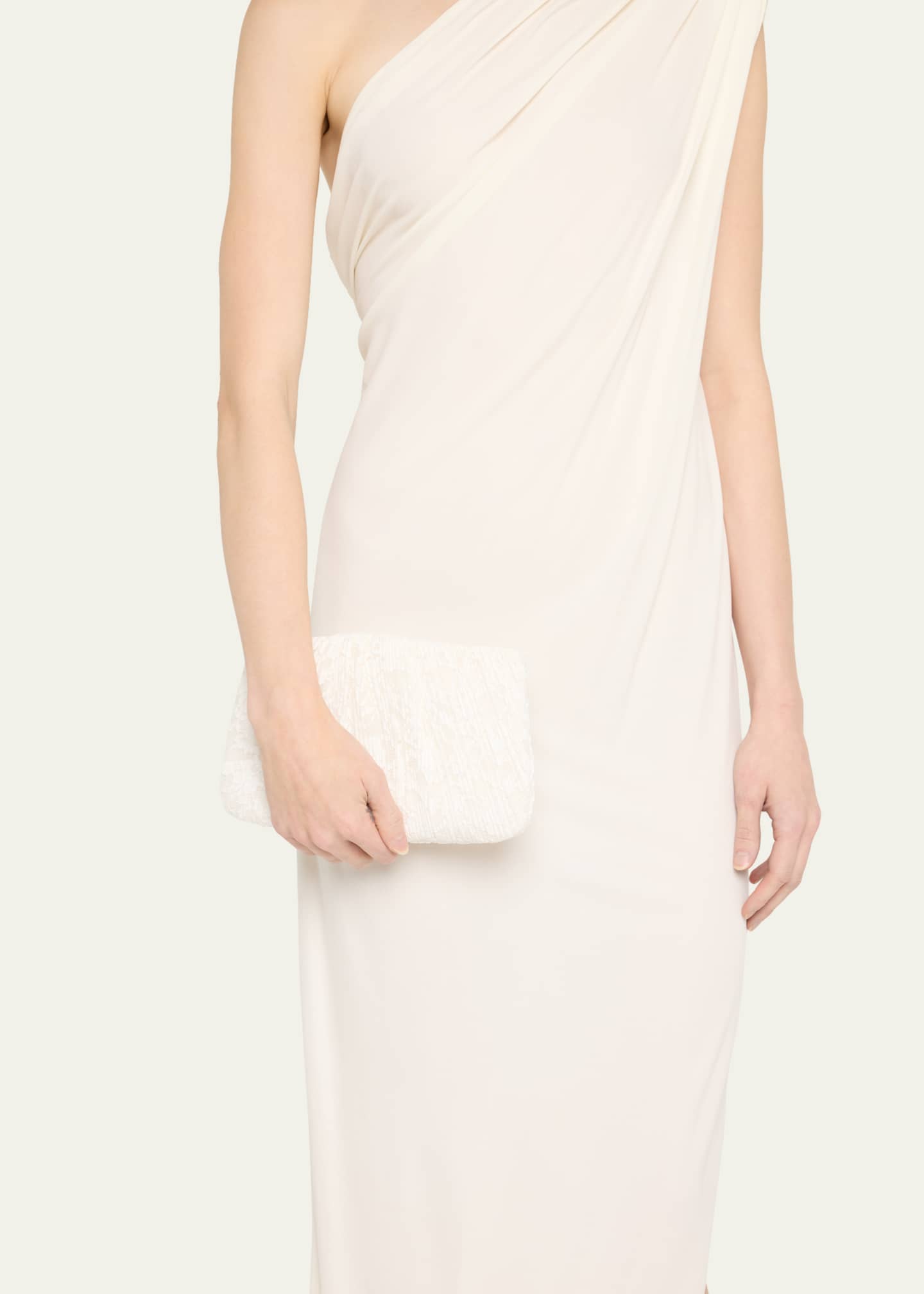 Loeffler Randall Brit Pleated Pouch Clutch Bag - Bergdorf Goodman