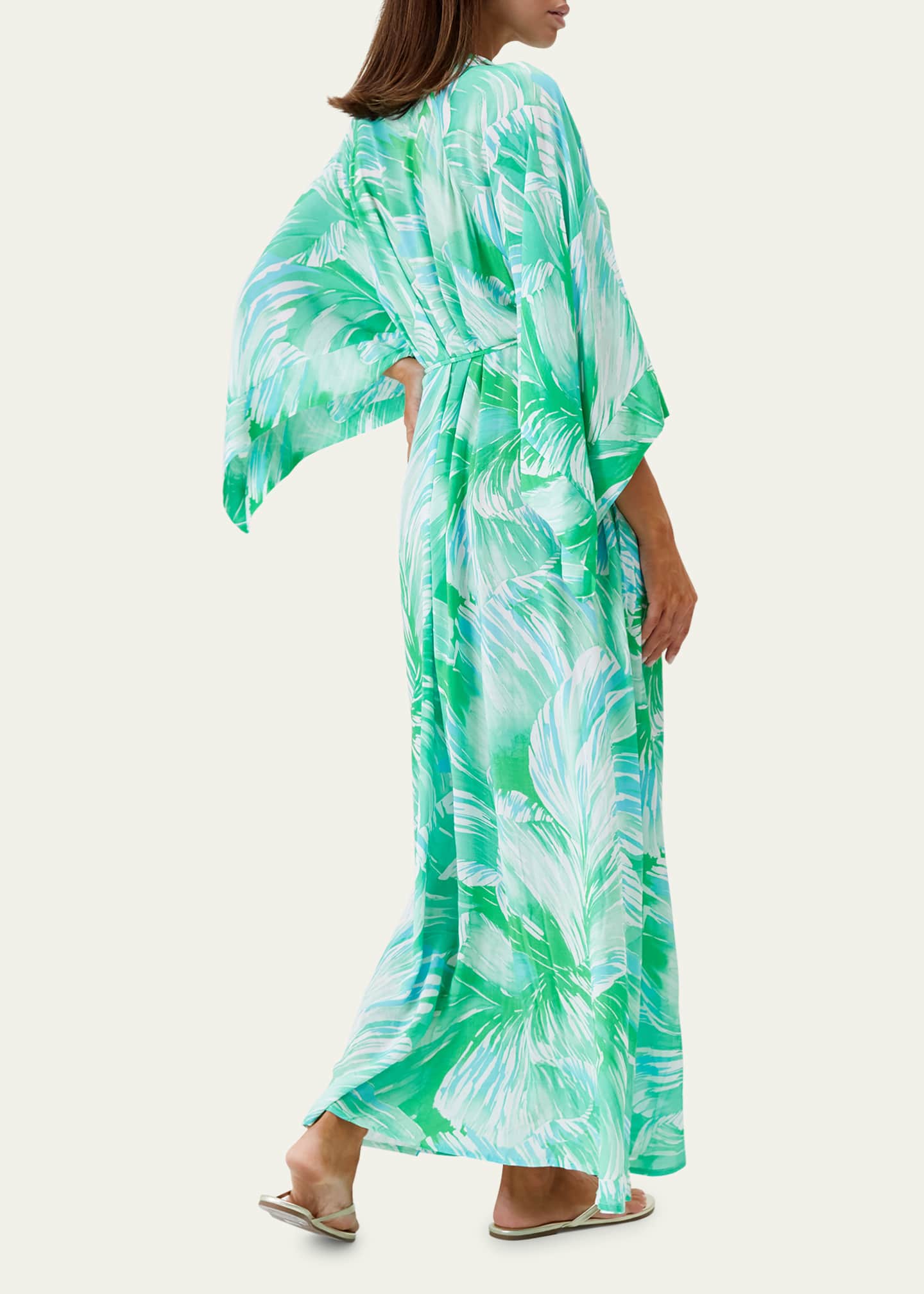Melissa Odabash Edith Printed Maxi Sun Dress Coverup - Bergdorf Goodman