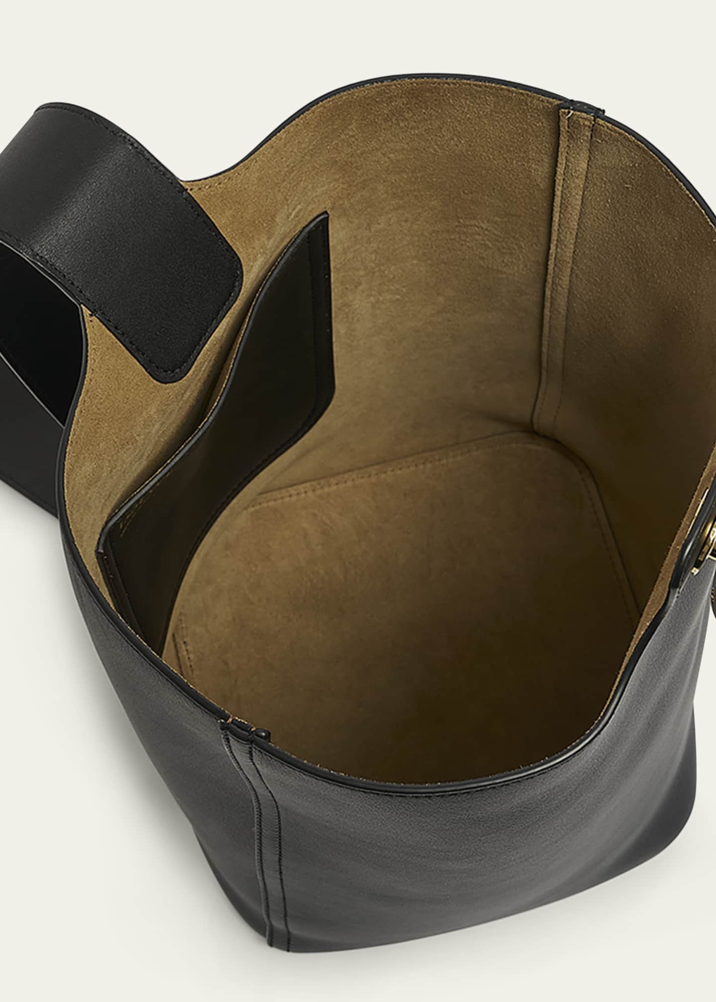 Loewe Anagram Pebble Leather Bucket Bag - Bergdorf Goodman