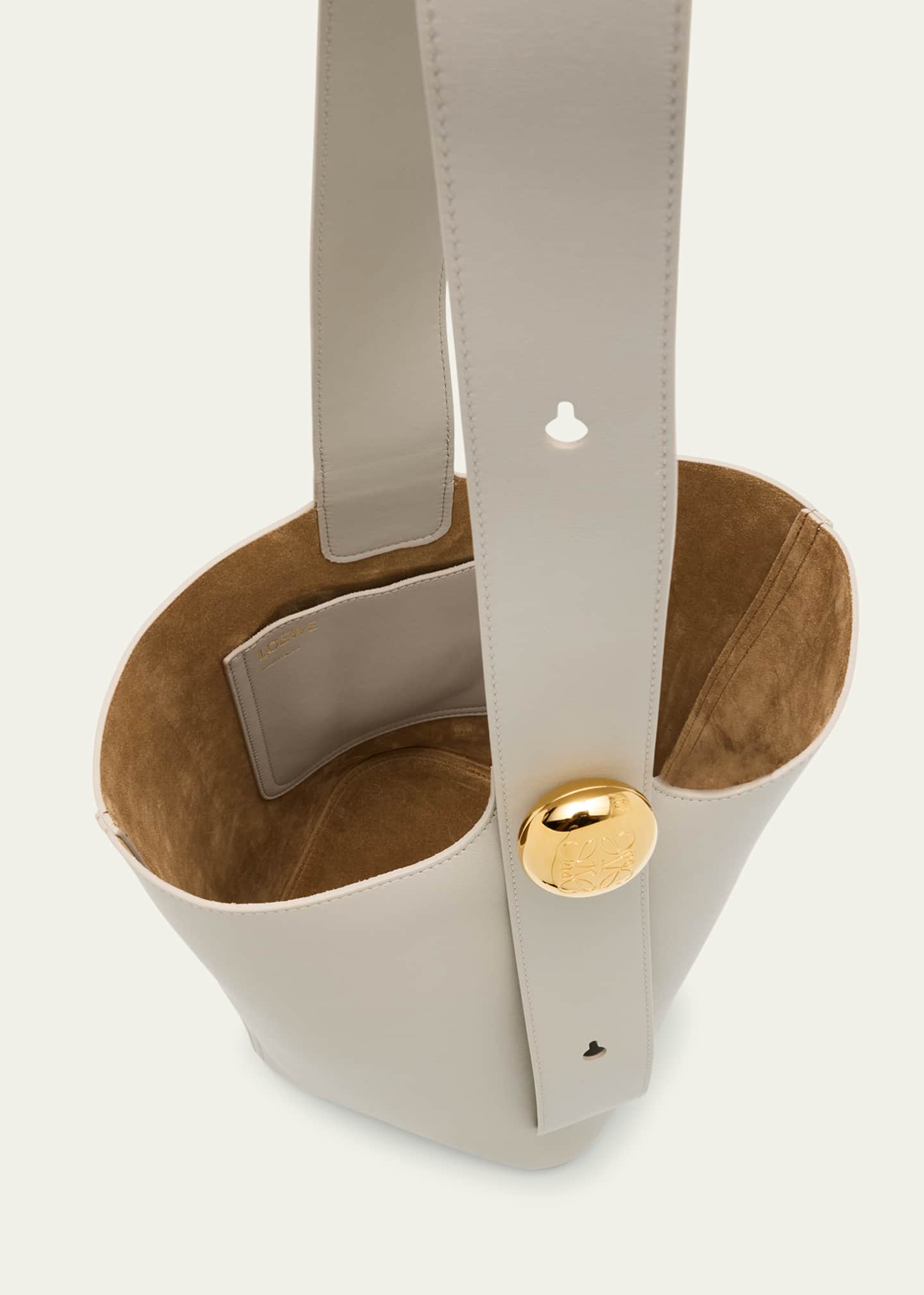 Loewe Anagram Pebble Leather Bucket Bag - Bergdorf Goodman