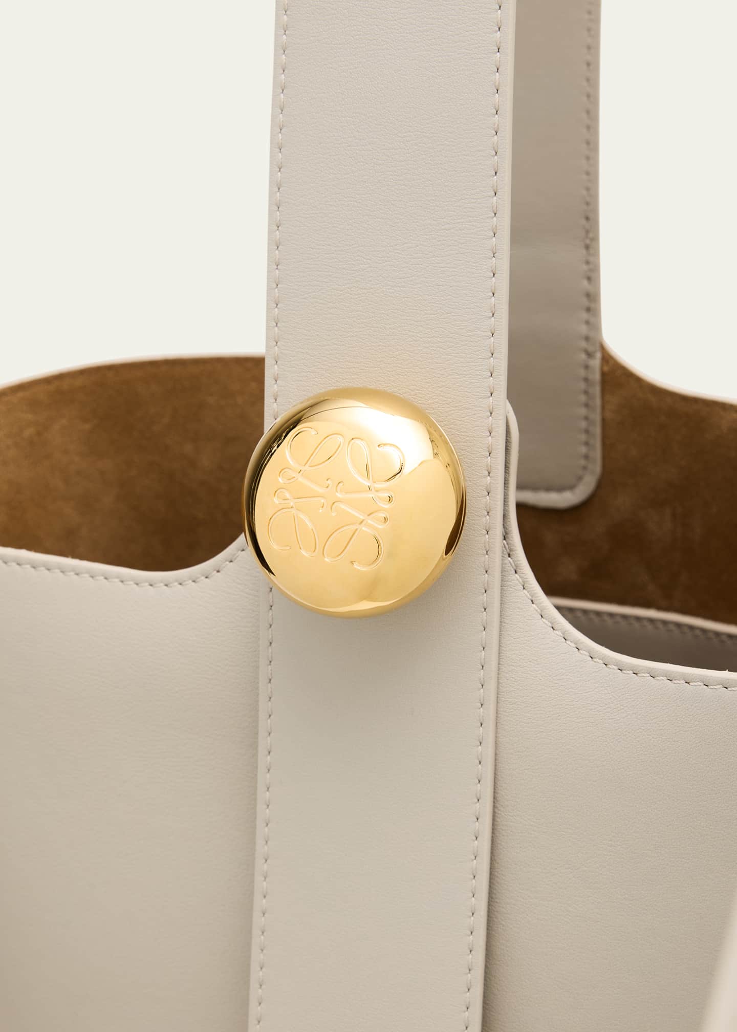 Loewe Anagram Pebble Leather Bucket Bag - Bergdorf Goodman