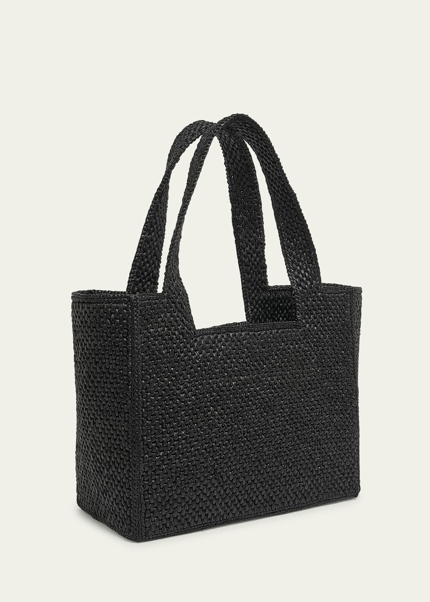 Loewe x Paula's Ibiza Font Logo Medium Tote Bag in Raffia - Bergdorf ...