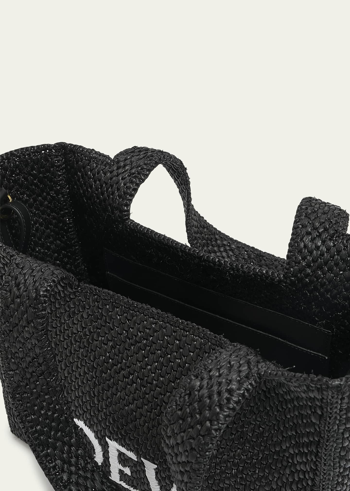 Loewe x Paula's Ibiza Font Logo Medium Tote Bag in Raffia - Bergdorf ...