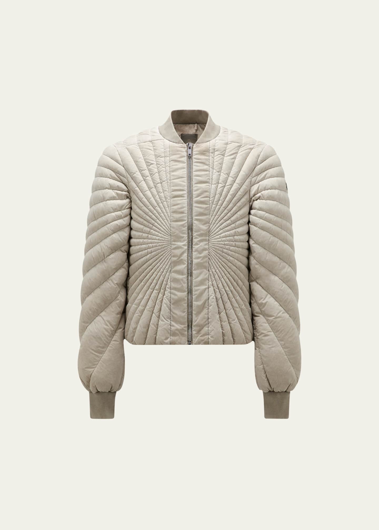 Moncler + Rick Owens x Moncler Men's Radiance Padded Stitch Bomber ...