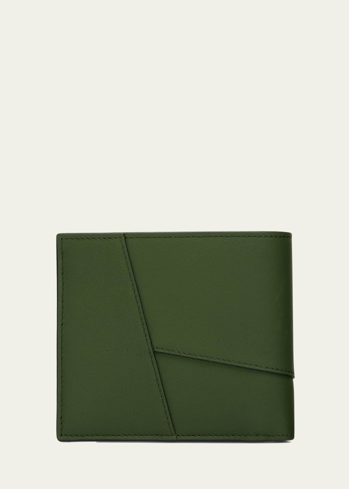 Loewe Men's Puzzle Edge Leather Bifold Wallet - Bergdorf Goodman