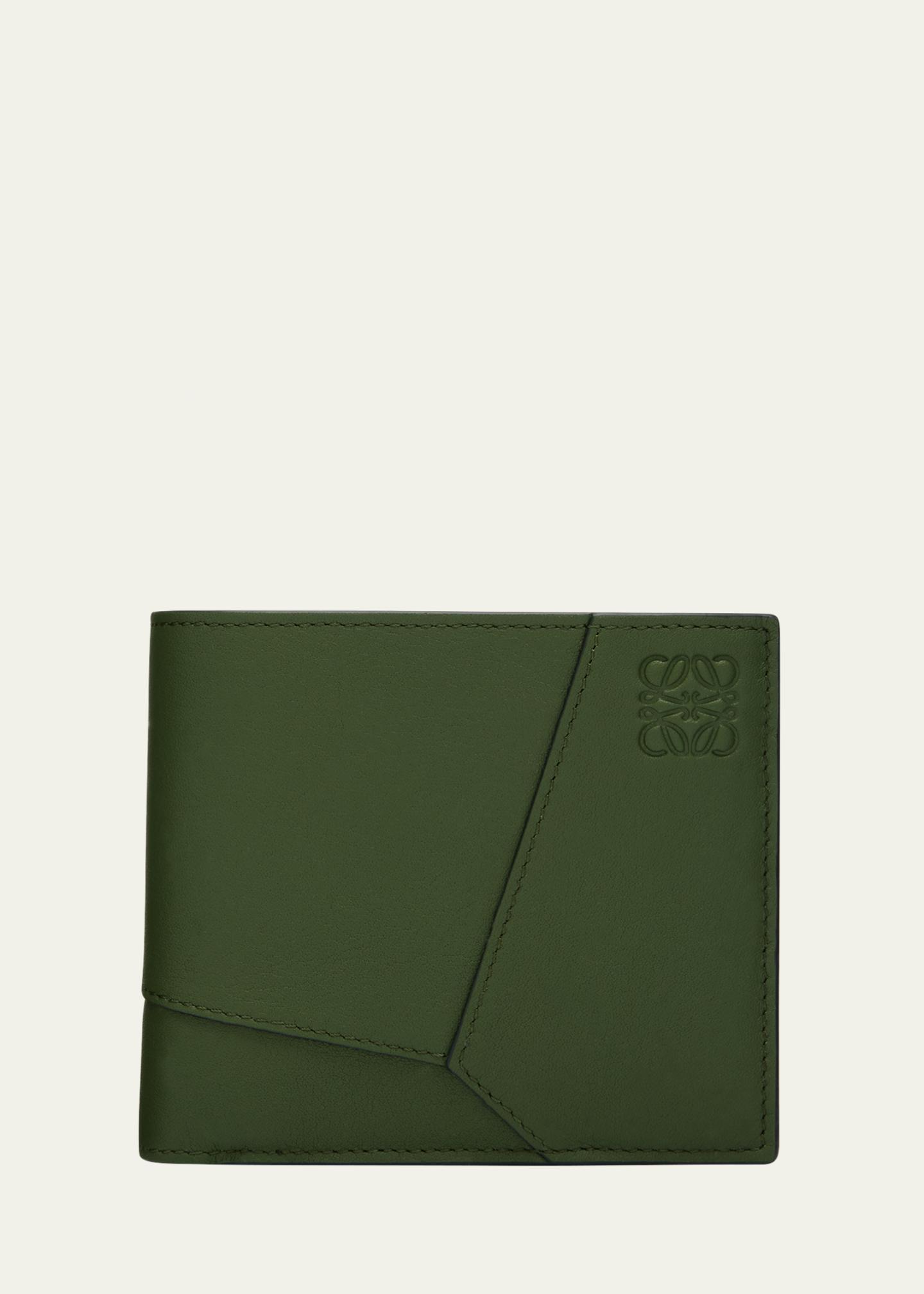 Loewe Men's Puzzle Edge Leather Bifold Wallet - Bergdorf Goodman