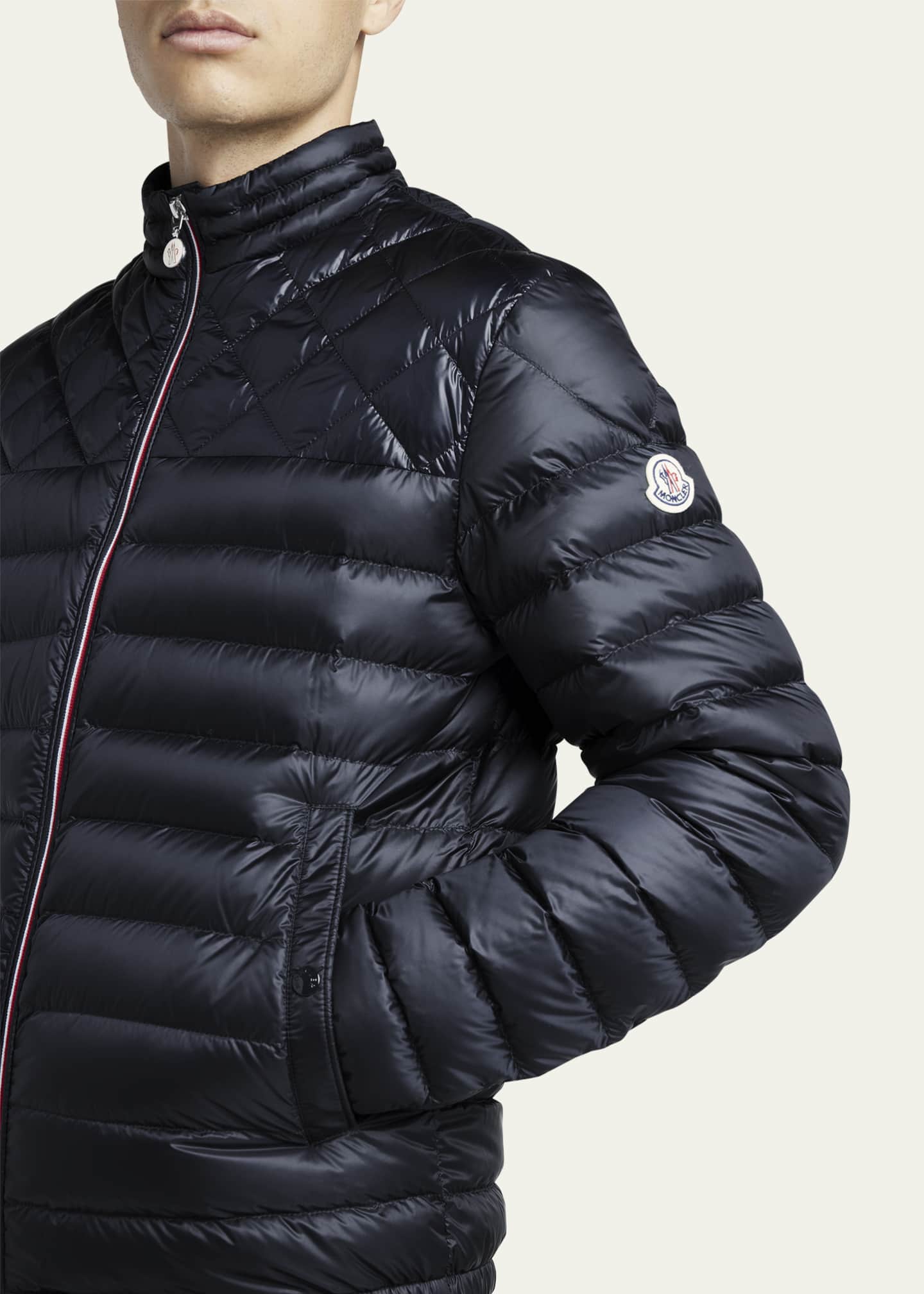 Moncler Men's Benamou Short Down Jacket - Bergdorf Goodman