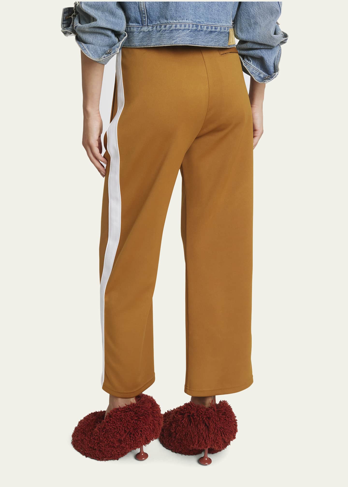 Loewe Anagram Side-Stripe Straight-Leg Ankle Tracksuit Trousers ...