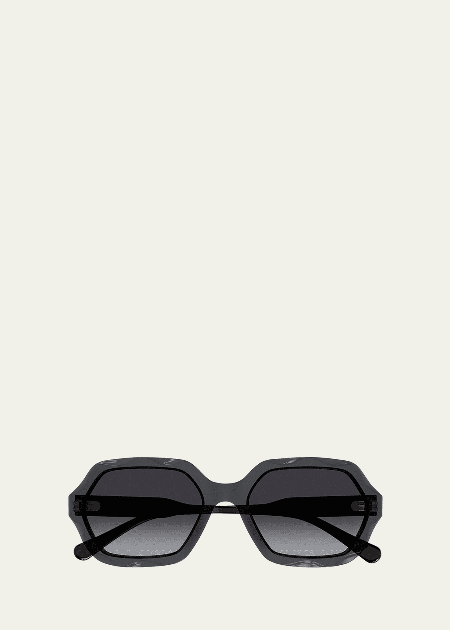 Chloe Wavy Acetate Rectangle Sunglasses - Bergdorf Goodman