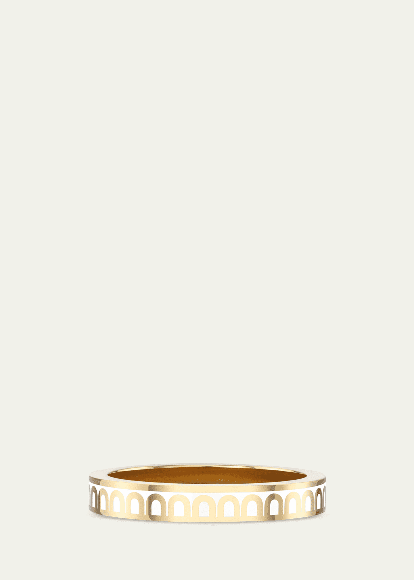 DAVIDOR L'Arc de DAVIDOR Ring PM in 18K Yellow Gold with Neige ...