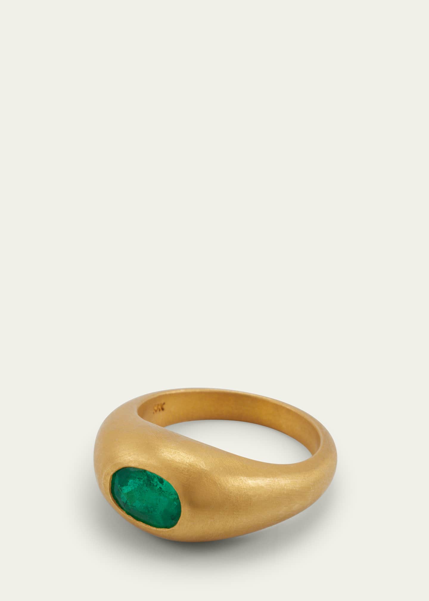 DARIUS Muzo Emerald Gem Signet Ring - Bergdorf Goodman