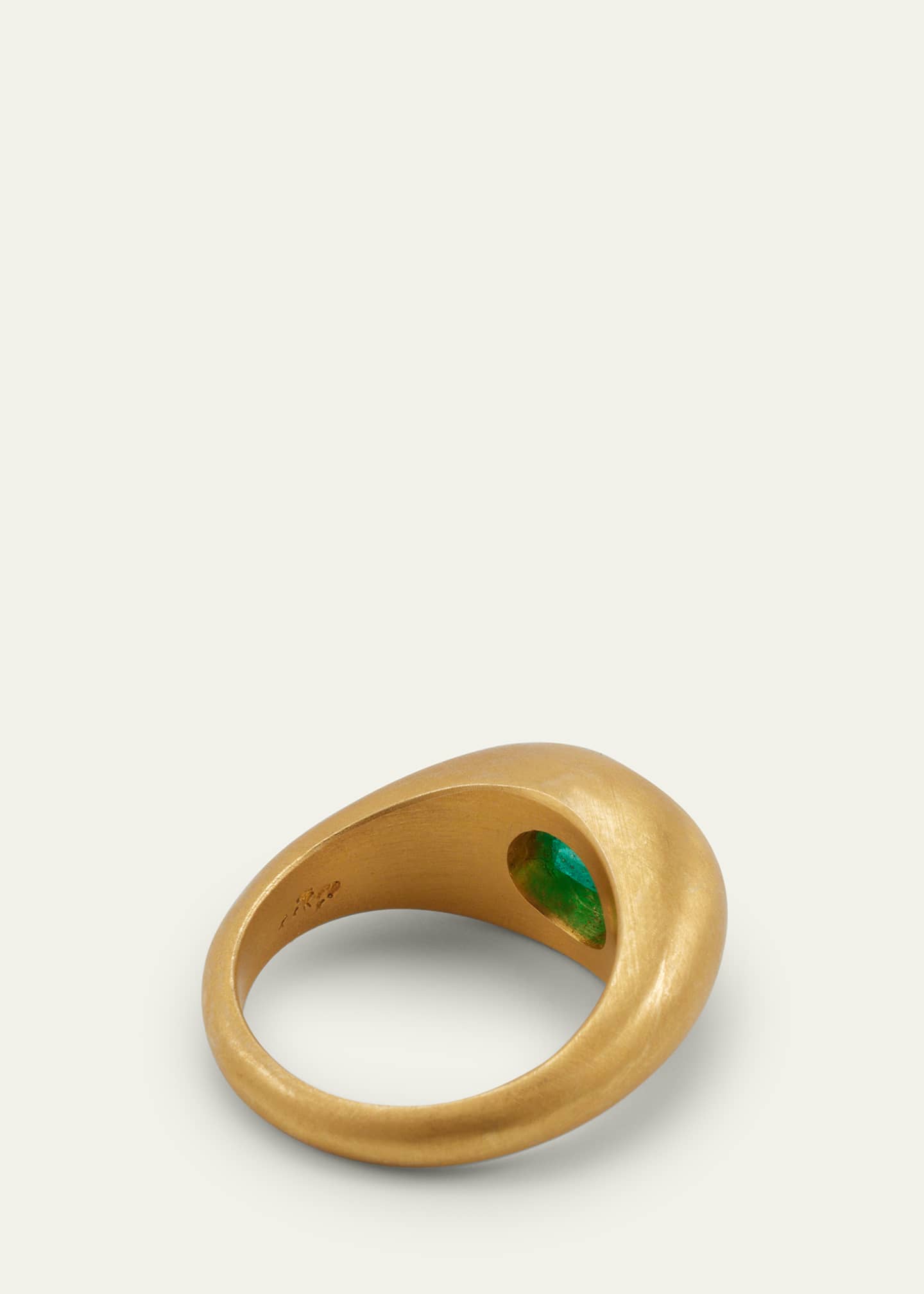 DARIUS Muzo Emerald Gem Signet Ring - Bergdorf Goodman