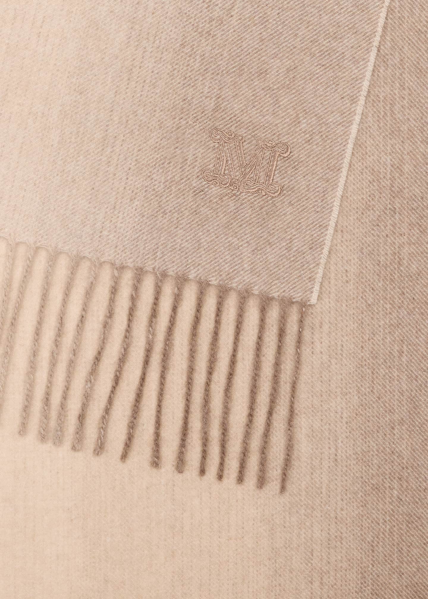 Max Mara Ombre Monogram Cashmere Scarf - Bergdorf Goodman