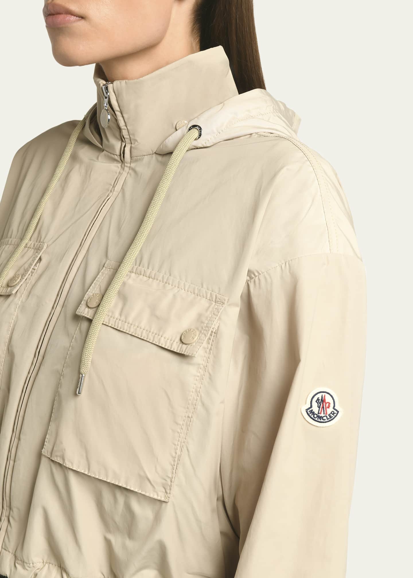 Moncler Leda Short Parka Jacket - Bergdorf Goodman