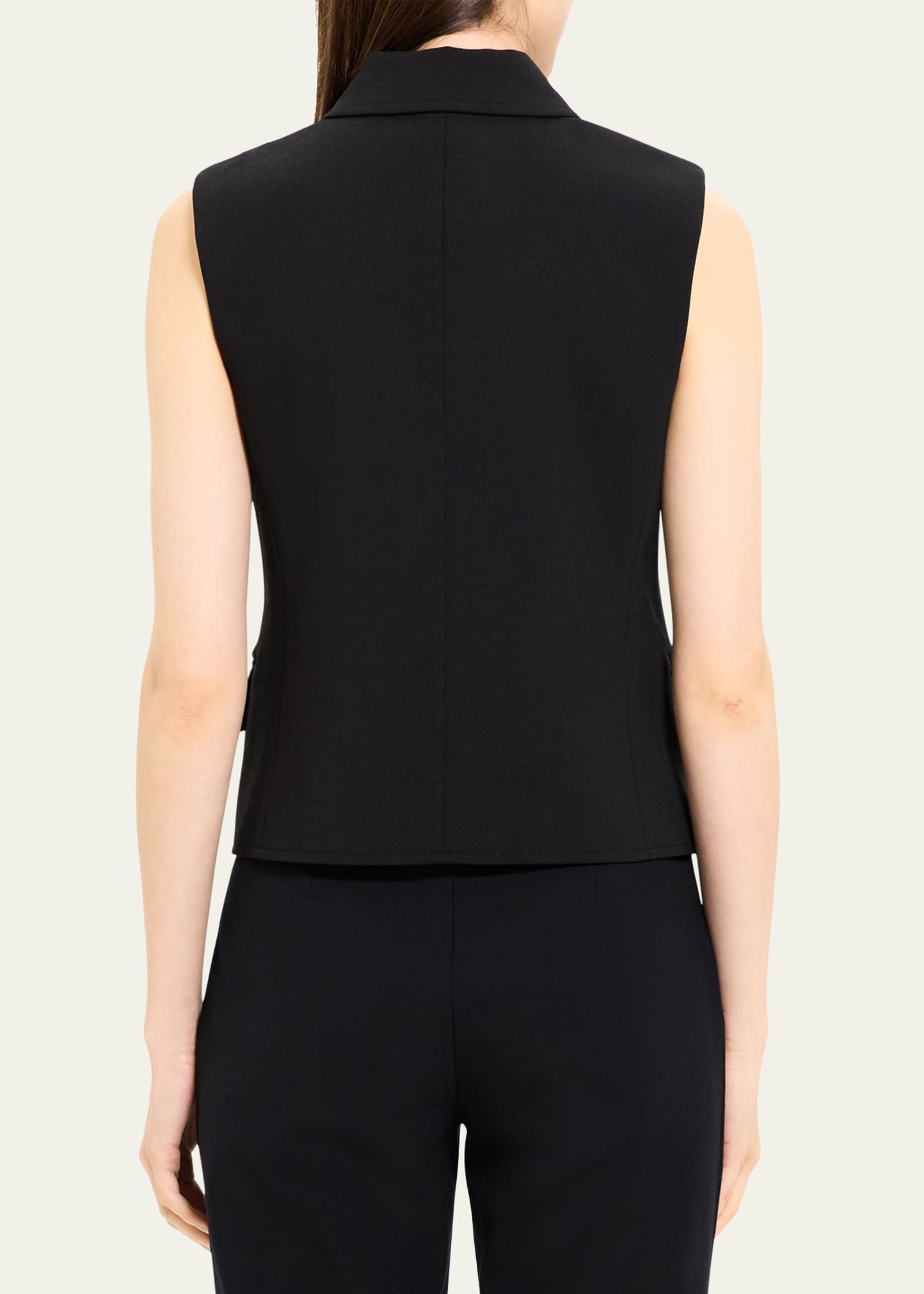 Theory Tailored Wool-Blend Vest - Bergdorf Goodman