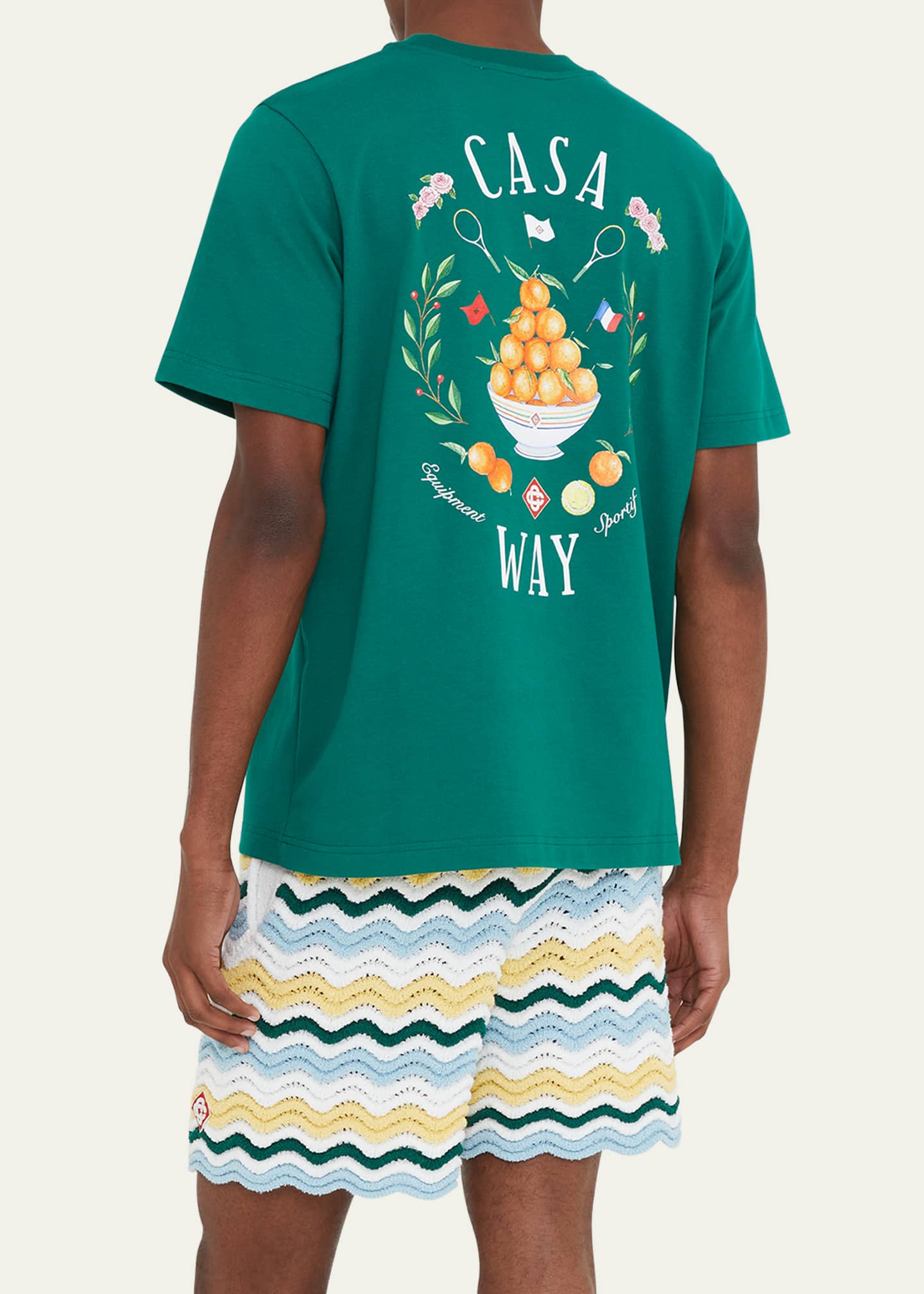 CASABLANCA Men's Casa Way Graphic T-Shirt - Bergdorf Goodman